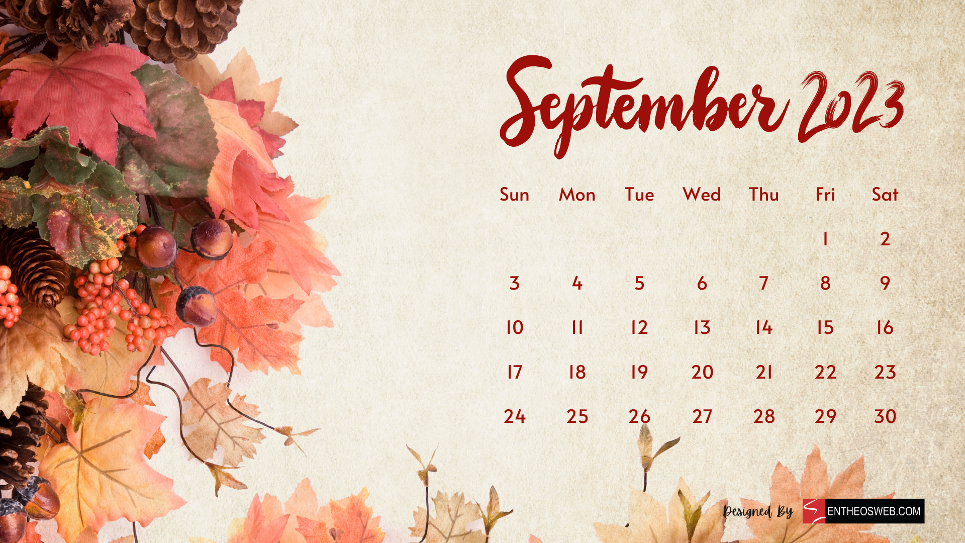 September 2023 Calendar Wallpapers - Top Free September 2023 Calendar ...
