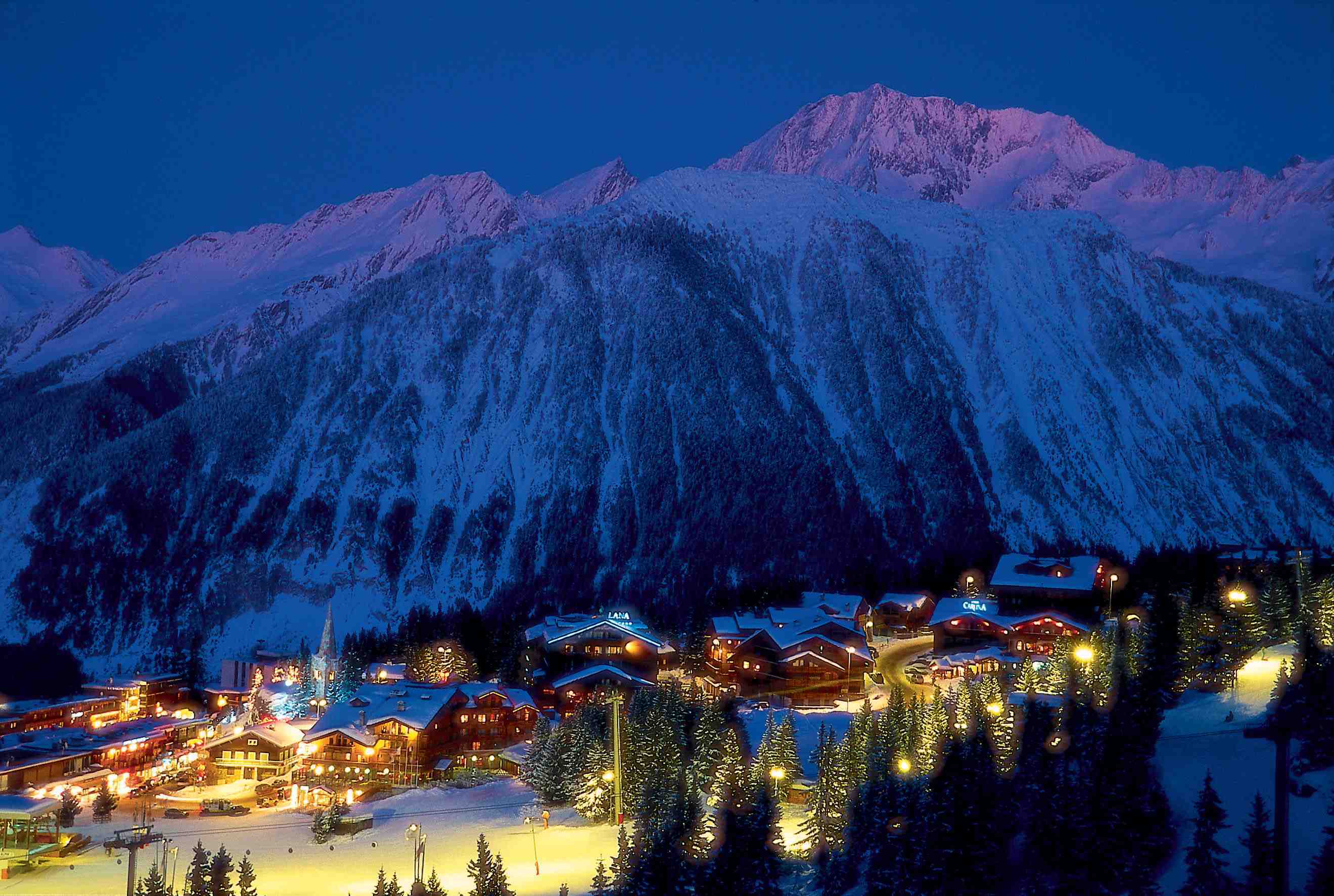 Ski Mountain Night Wallpapers - Top Free Ski Mountain Night Backgrounds ...