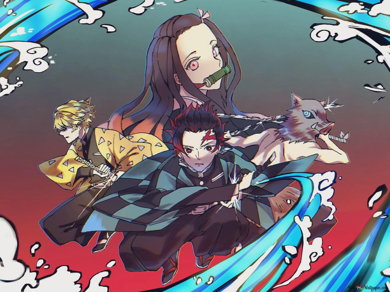 Demon Slayer Poster Wallpapers - Top Free Demon Slayer Poster ...