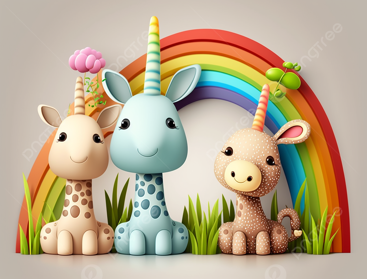 Rainbow Cartoon Wallpapers - Top Free Rainbow Cartoon Backgrounds ...