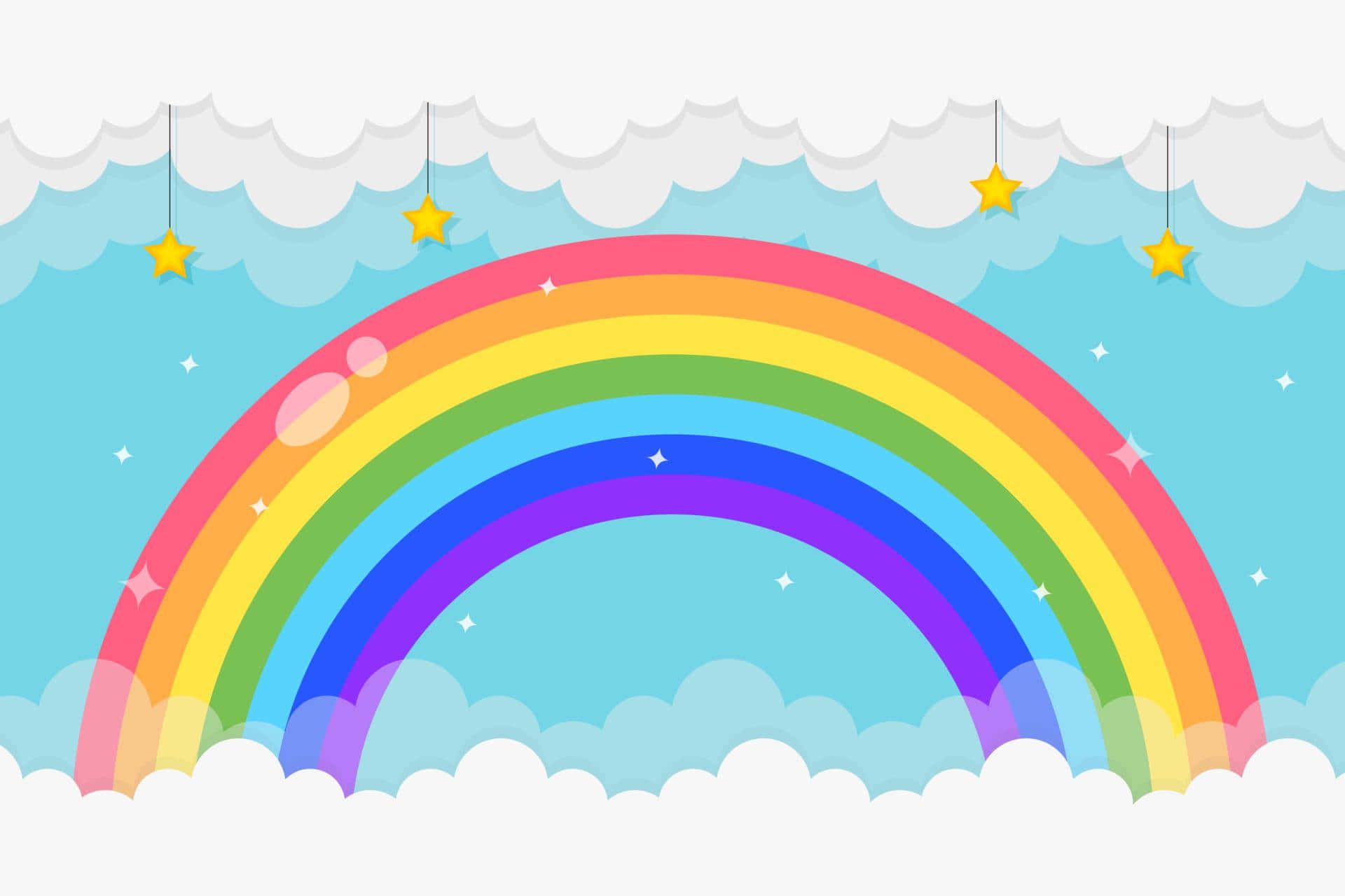 Rainbow Cartoon Wallpapers - Top Free Rainbow Cartoon Backgrounds ...