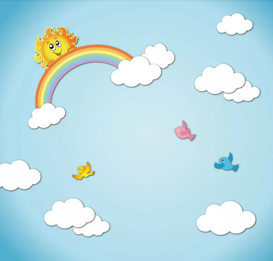 Rainbow Cartoon Wallpapers - Top Free Rainbow Cartoon Backgrounds ...