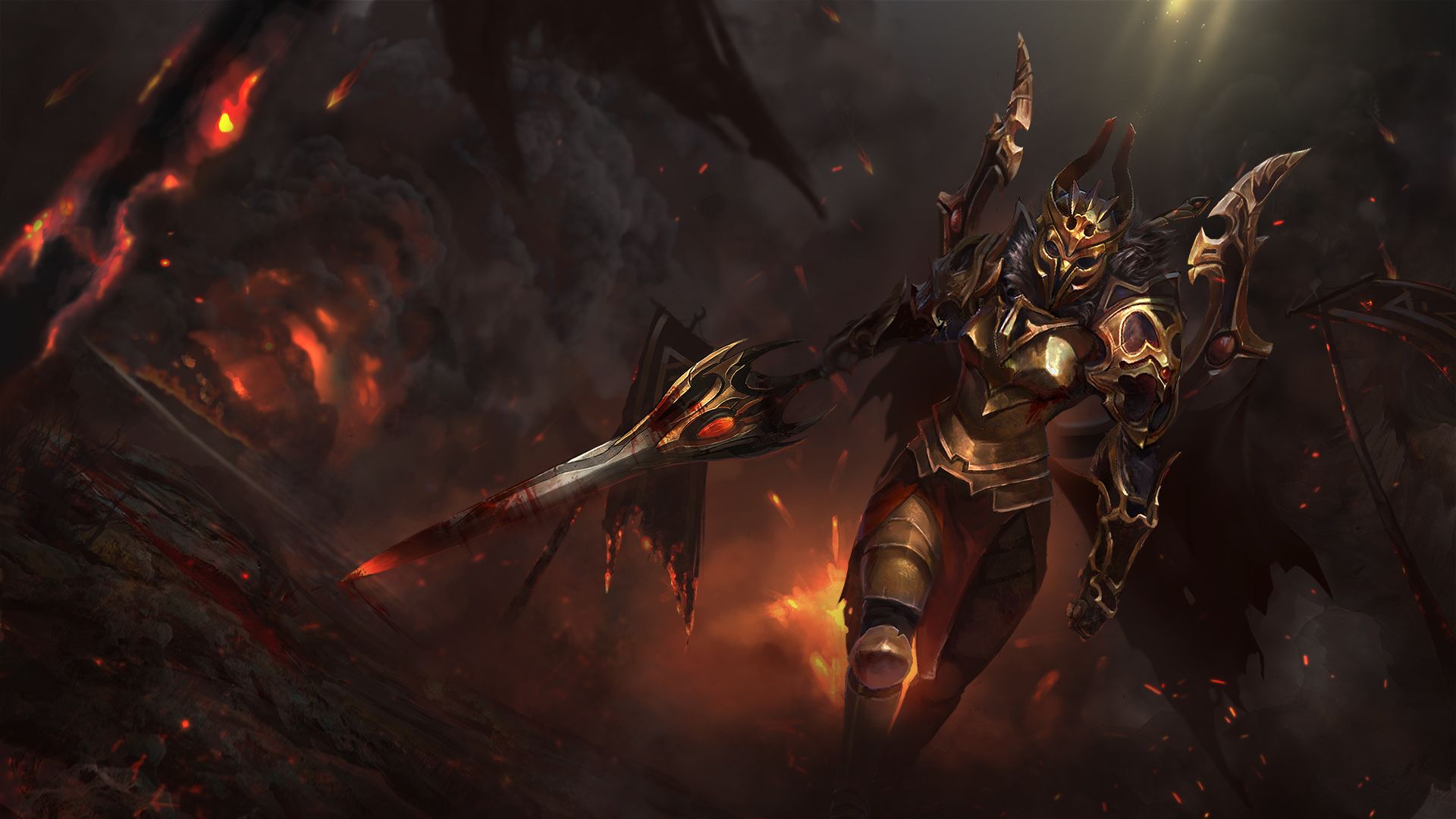 Legion Commander Wallpapers - Top Free Legion Commander Backgrounds ...