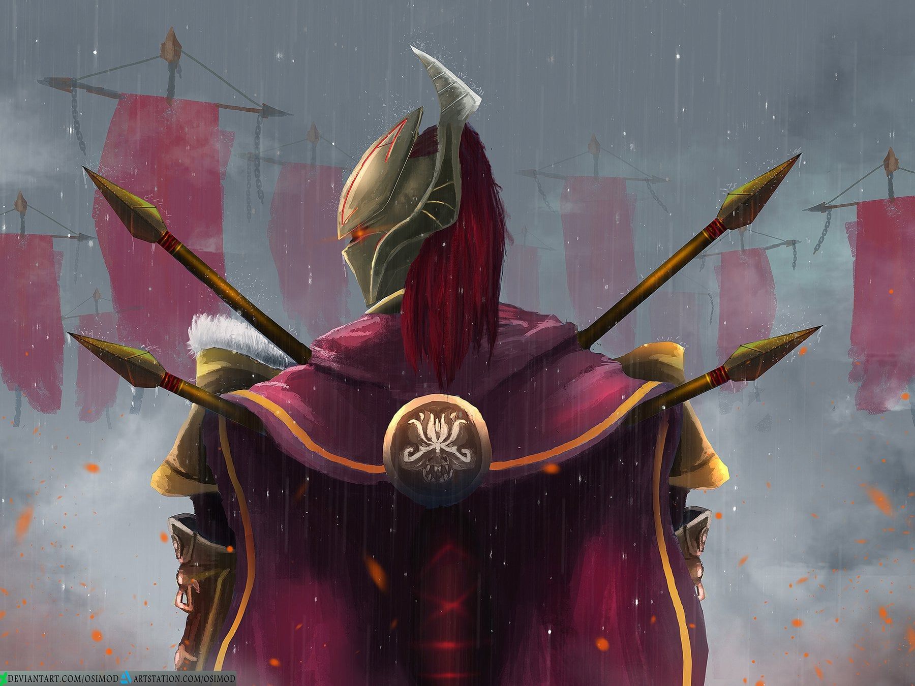 Legion Commander Wallpapers - Top Free Legion Commander Backgrounds ...