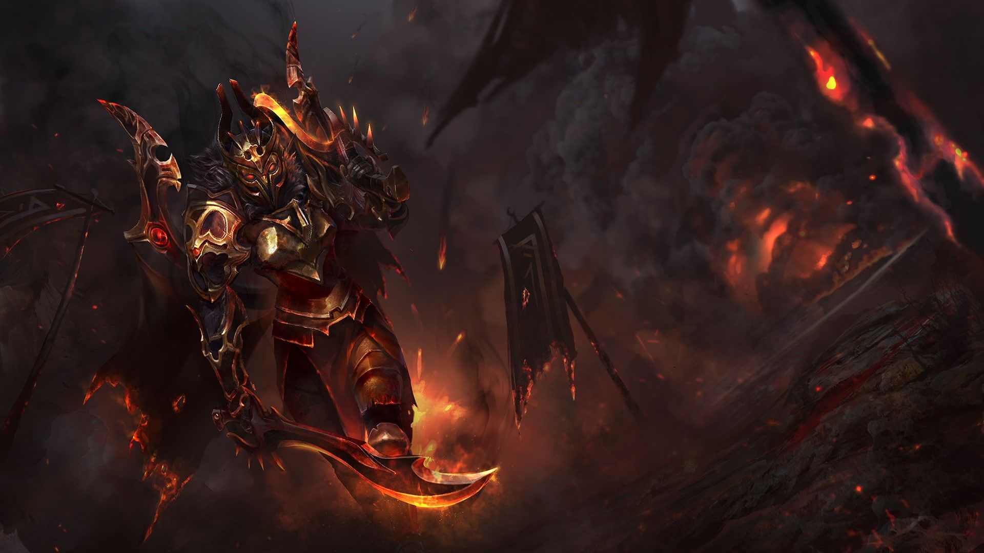 Legion Commander Wallpapers - Top Free Legion Commander Backgrounds ...