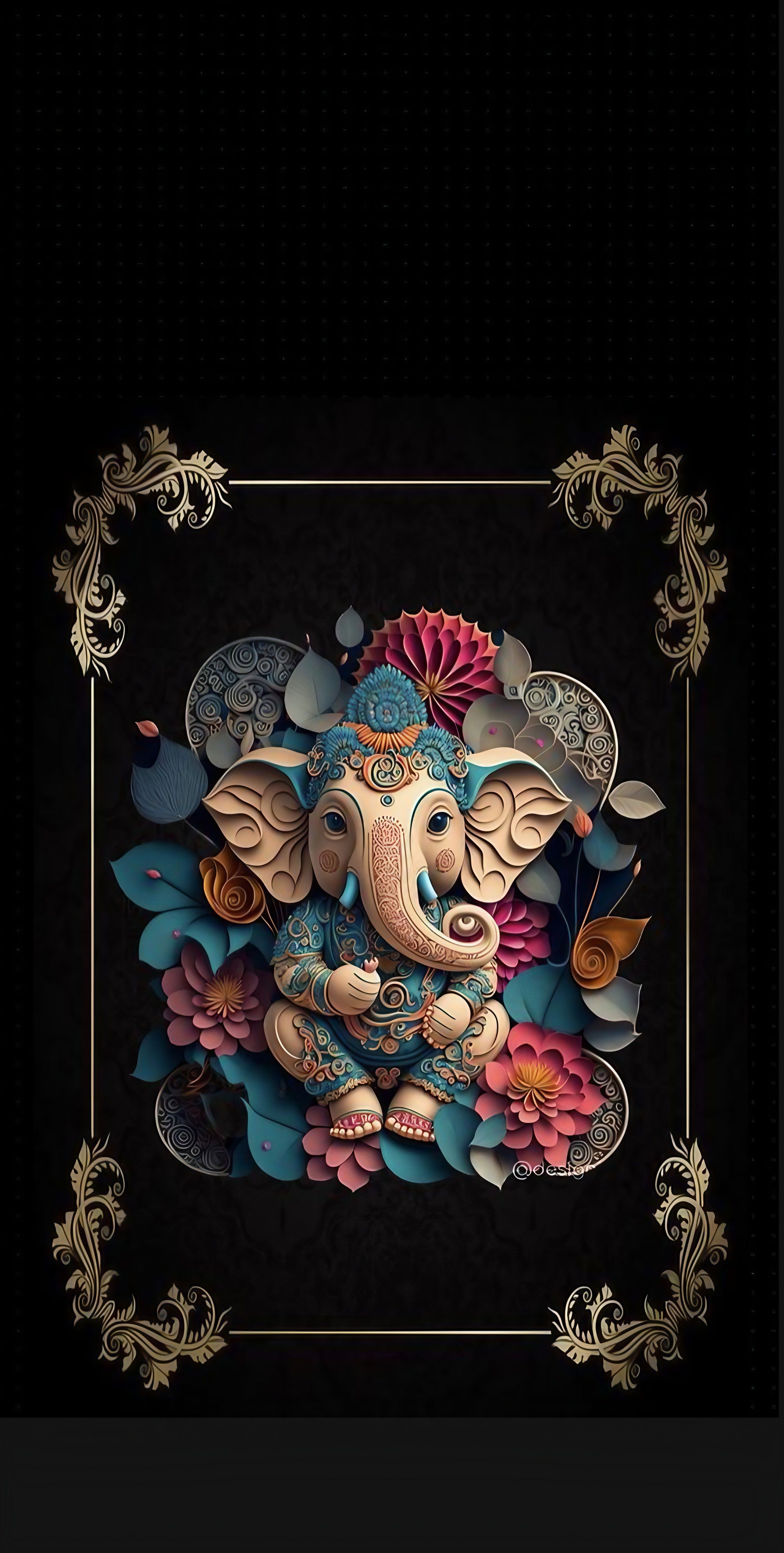 Ganesh Art Wallpapers - Top Free Ganesh Art Backgrounds - WallpaperAccess