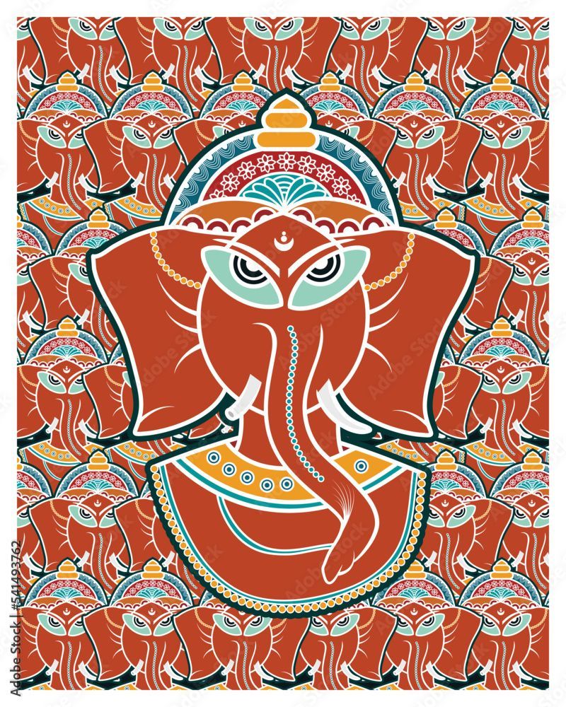 Ganesh Art Wallpapers - Top Free Ganesh Art Backgrounds - WallpaperAccess