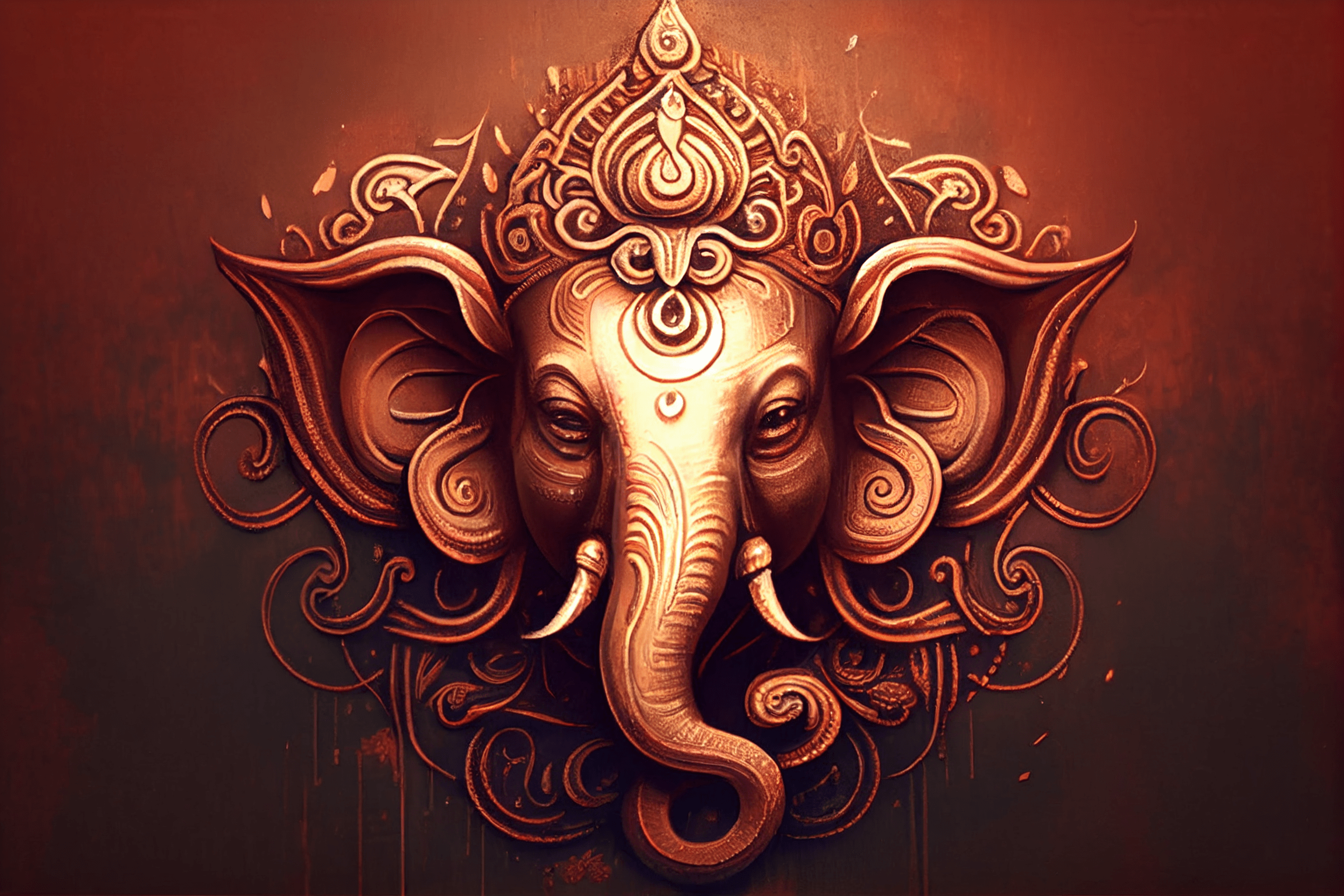 Ganesh Art Wallpapers - Top Free Ganesh Art Backgrounds - WallpaperAccess