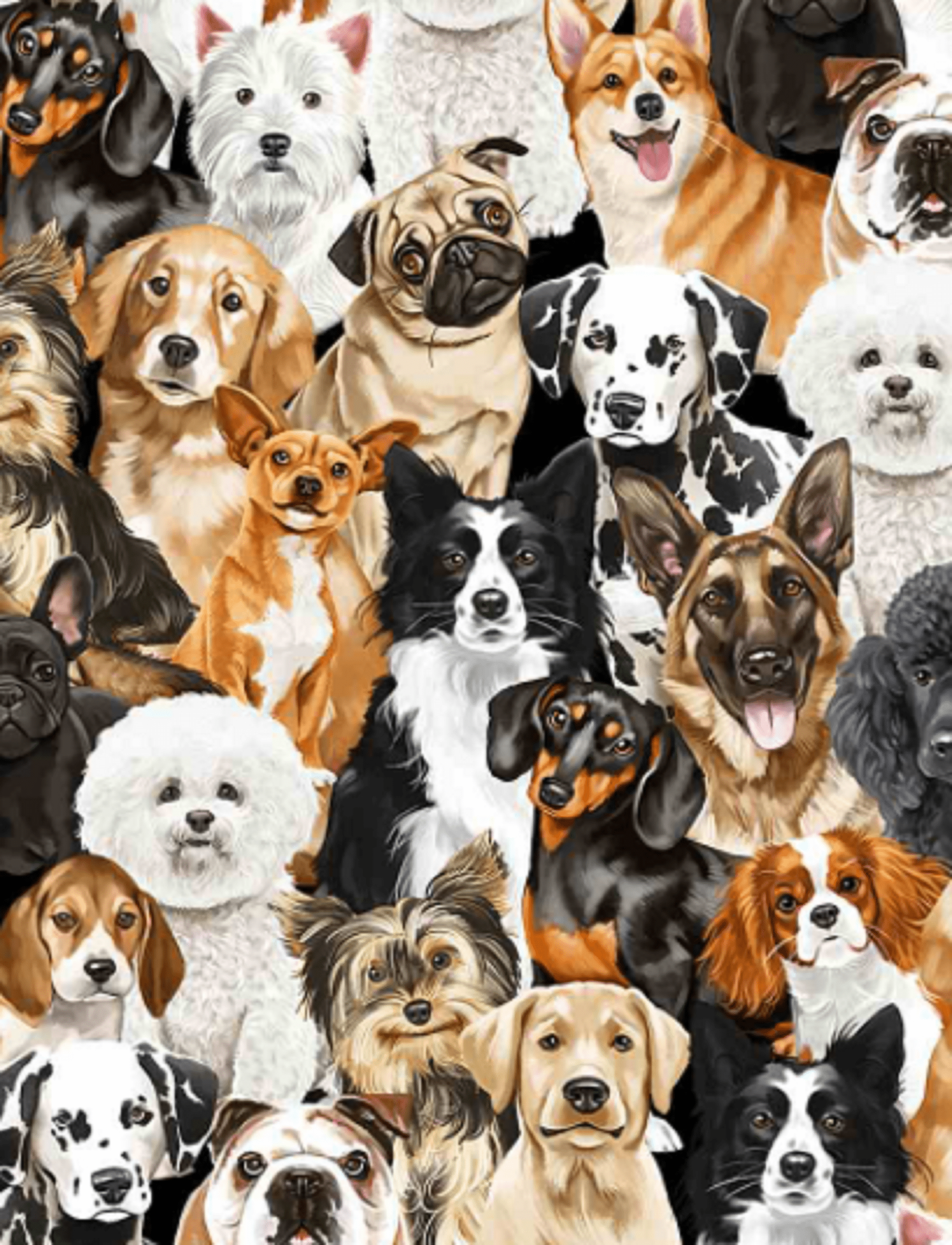 Dog Collage Wallpapers - Top Free Dog Collage Backgrounds - WallpaperAccess