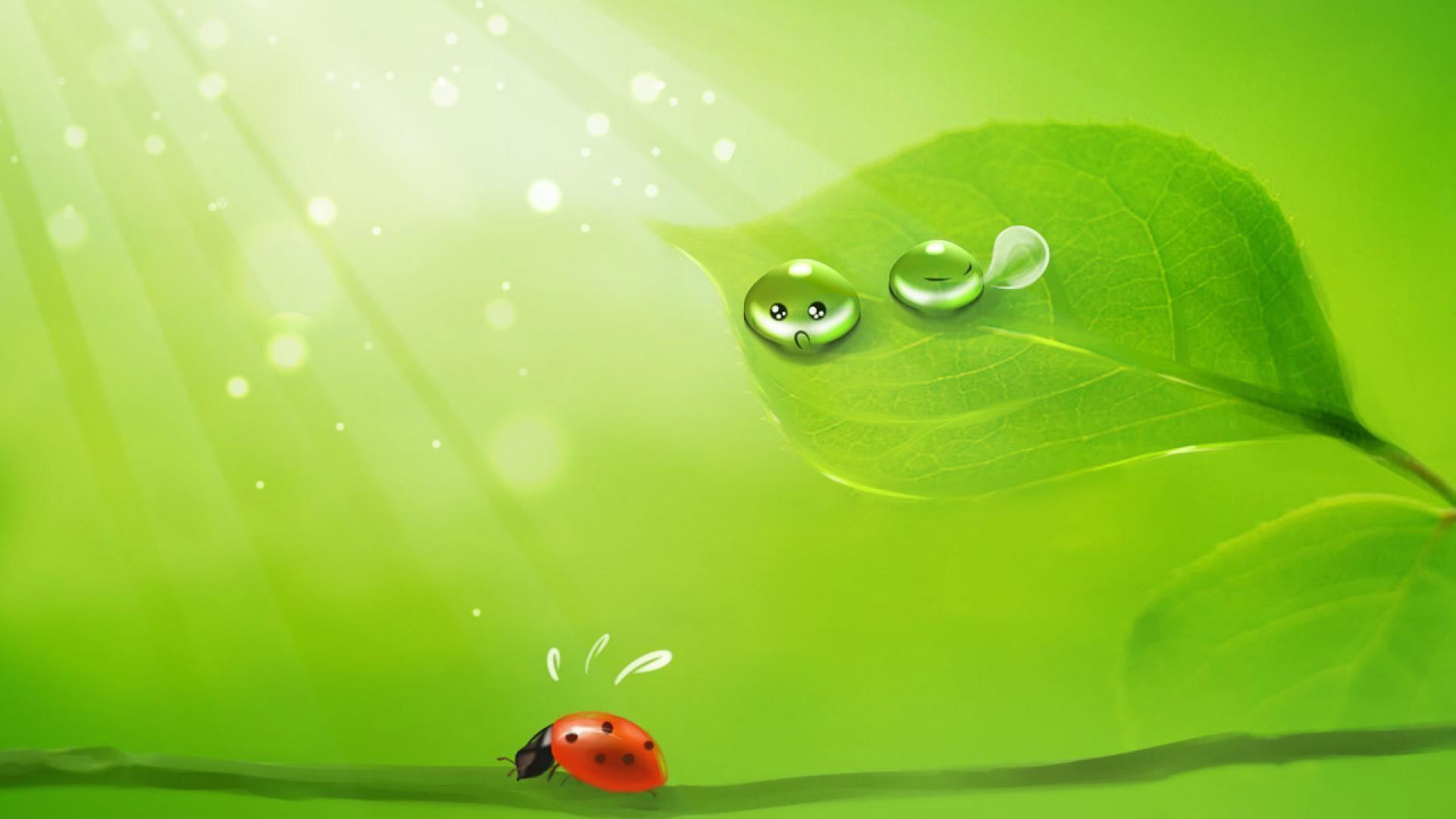 Cute Green Desktop Wallpapers - Top Free Cute Green Desktop Backgrounds ...