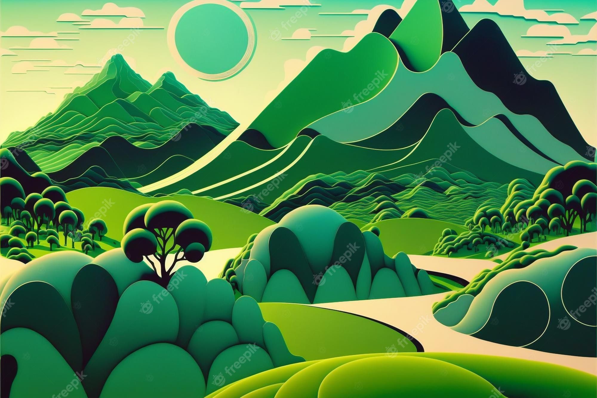 Digital Scenery Wallpapers - Top Free Digital Scenery Backgrounds ...