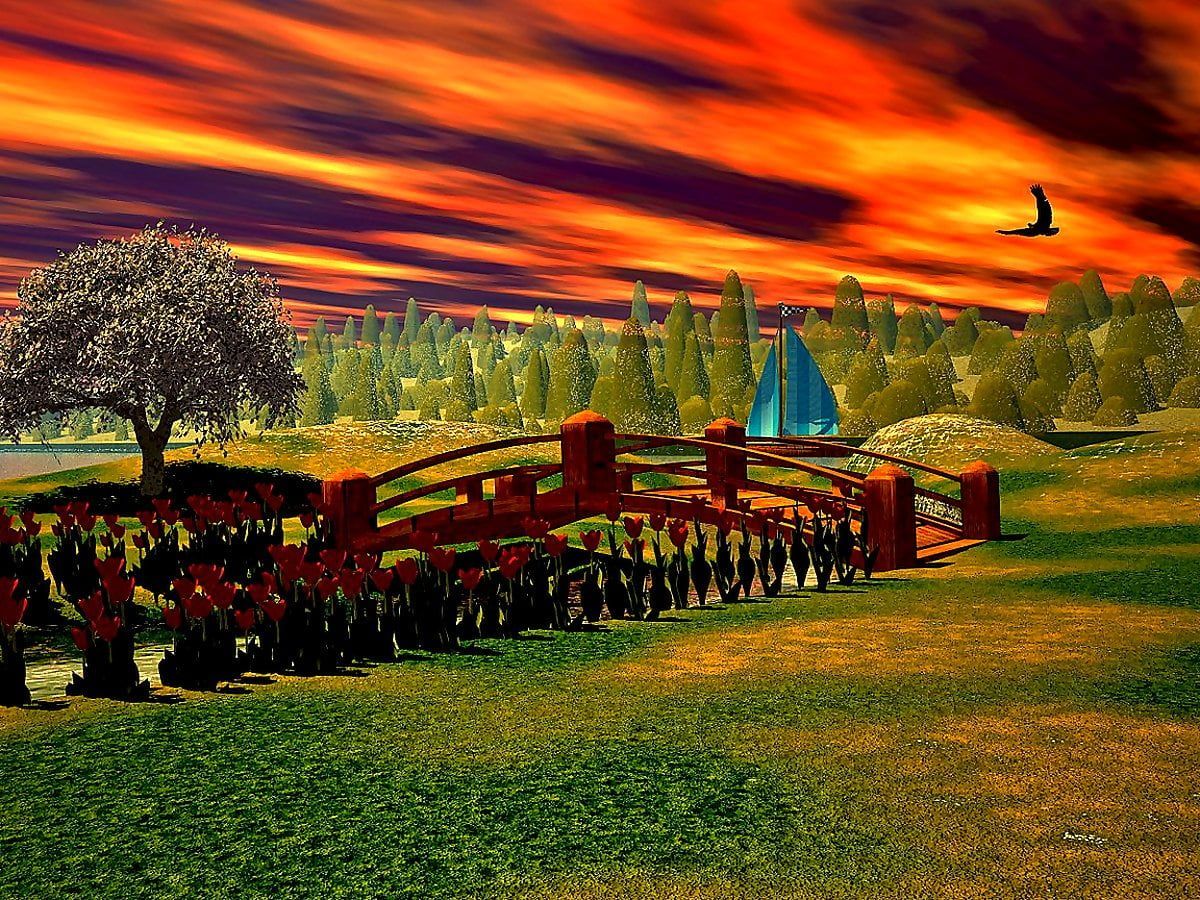 Digital Scenery Wallpapers - Top Free Digital Scenery Backgrounds ...