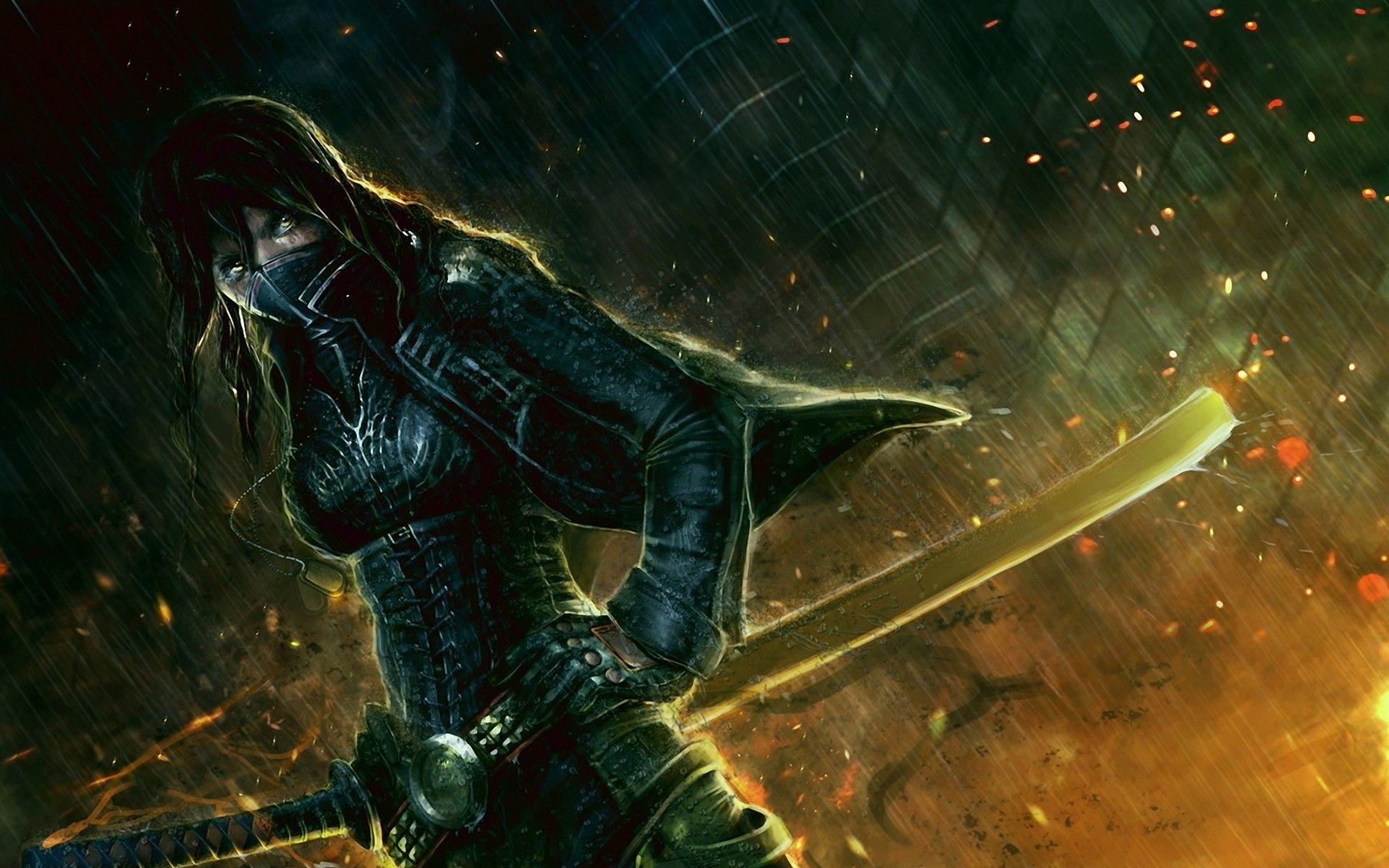 Demon Ninja Wallpapers - Top Free Demon Ninja Backgrounds - WallpaperAccess