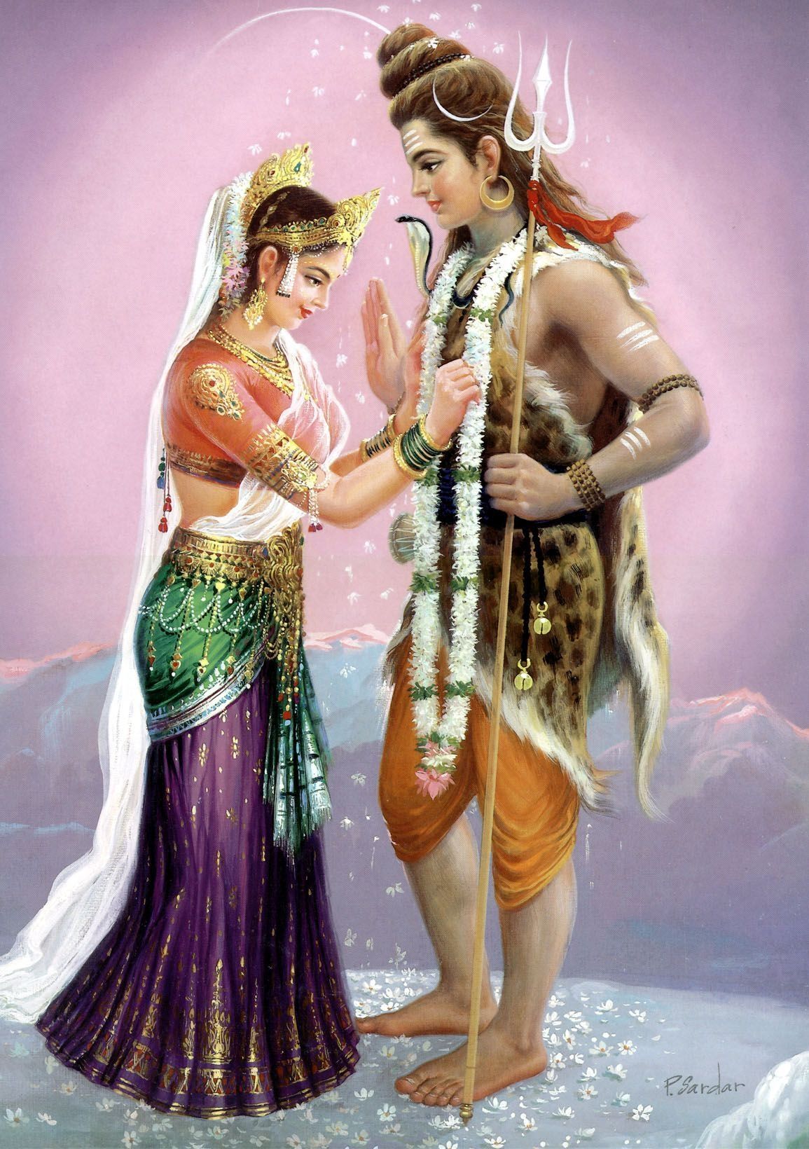 Lord Shiva and Parvati Wallpapers - Top Free Lord Shiva and Parvati ...