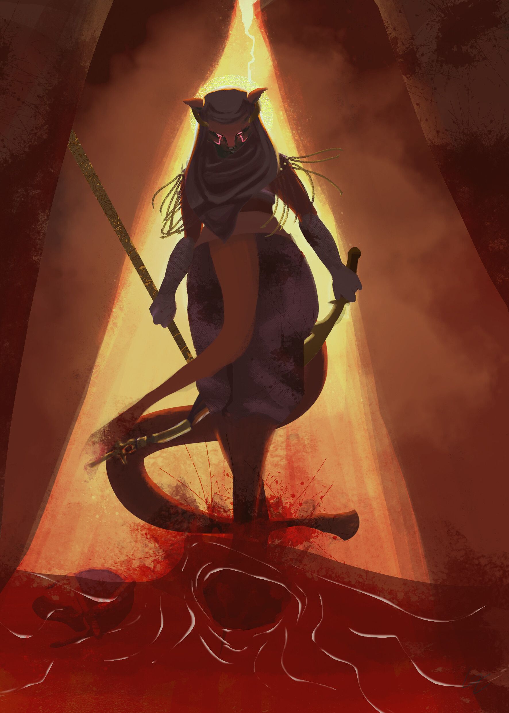 Sekhmet Wallpapers - Top Free Sekhmet Backgrounds - WallpaperAccess