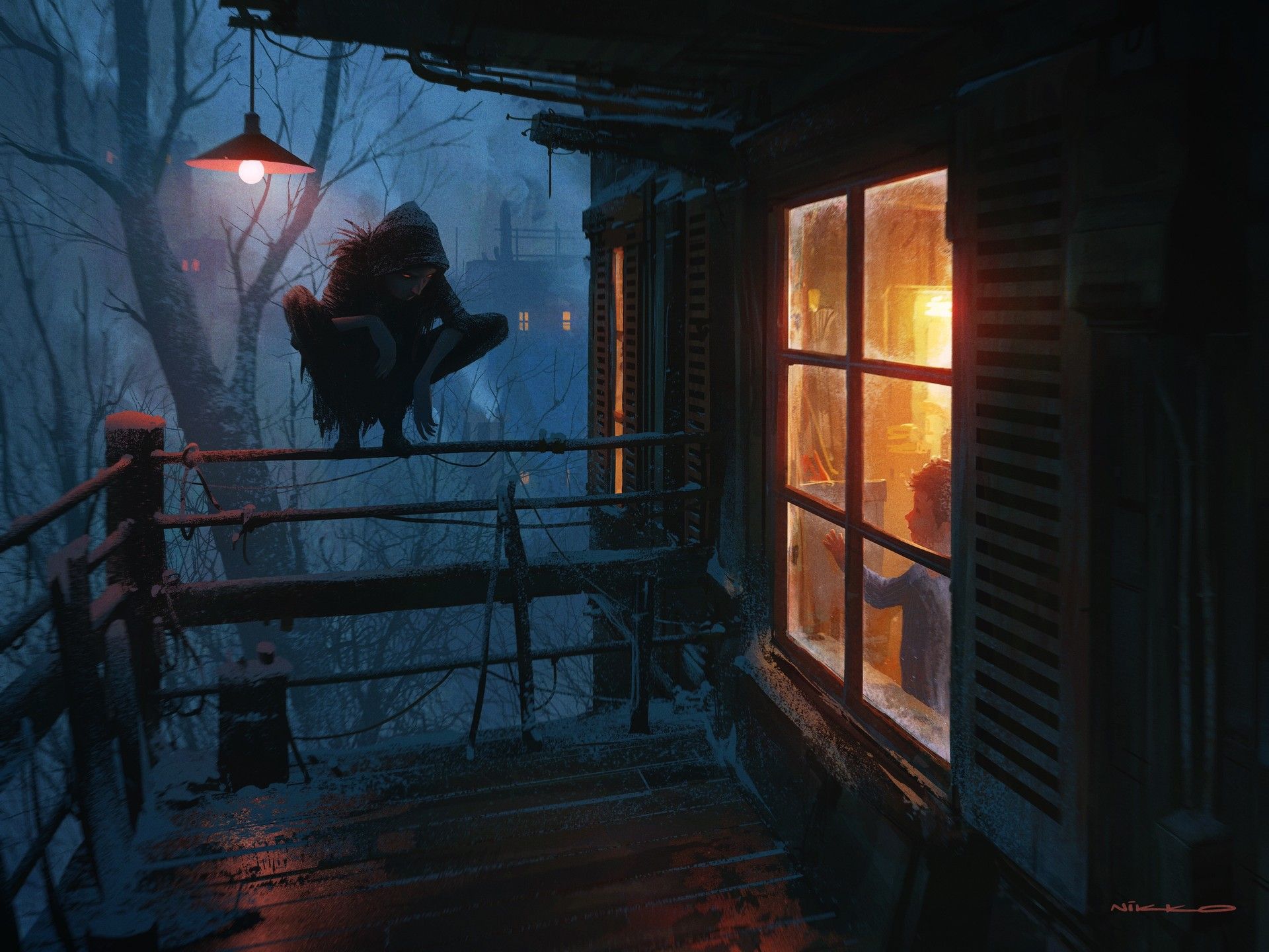 Night Window Wallpapers - Top Free Night Window Backgrounds ...