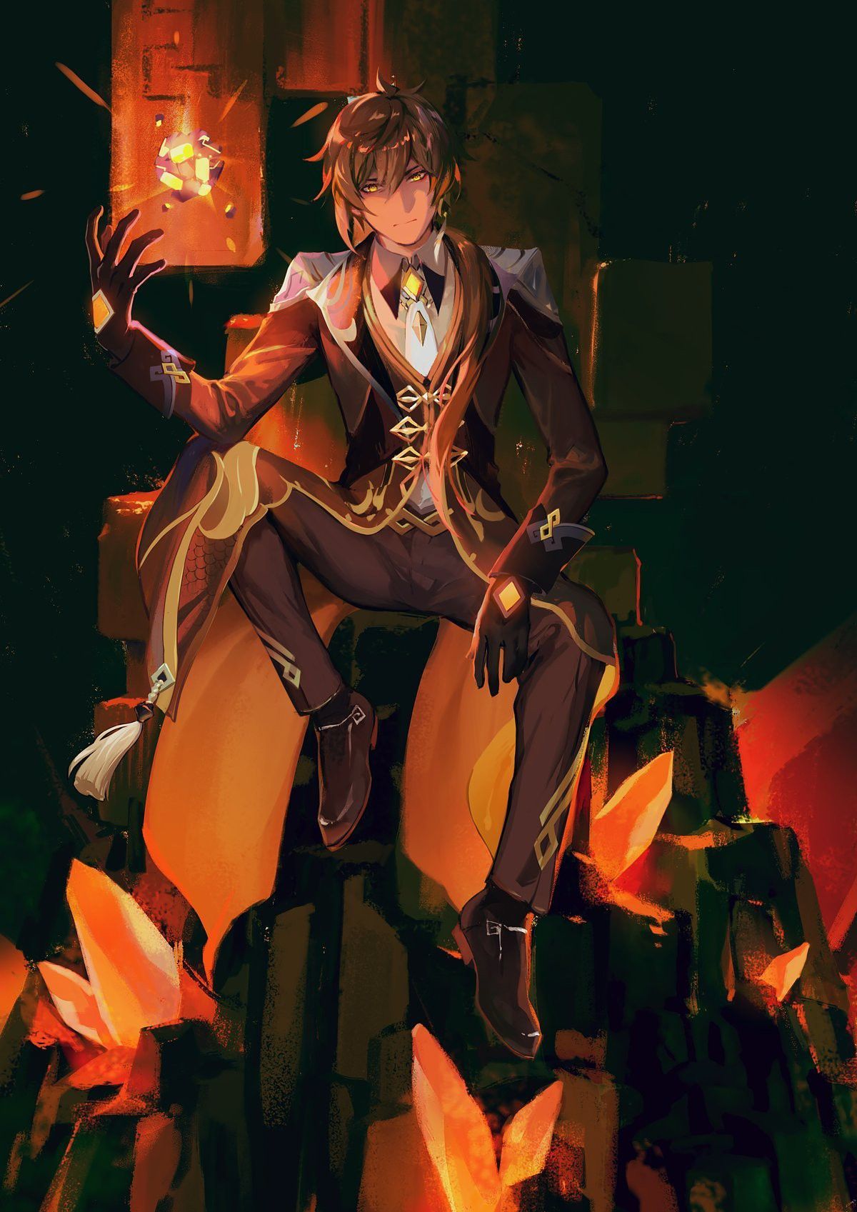 Zhongli Genshin Impact Wallpapers - Top Free Zhongli Genshin Impact ...