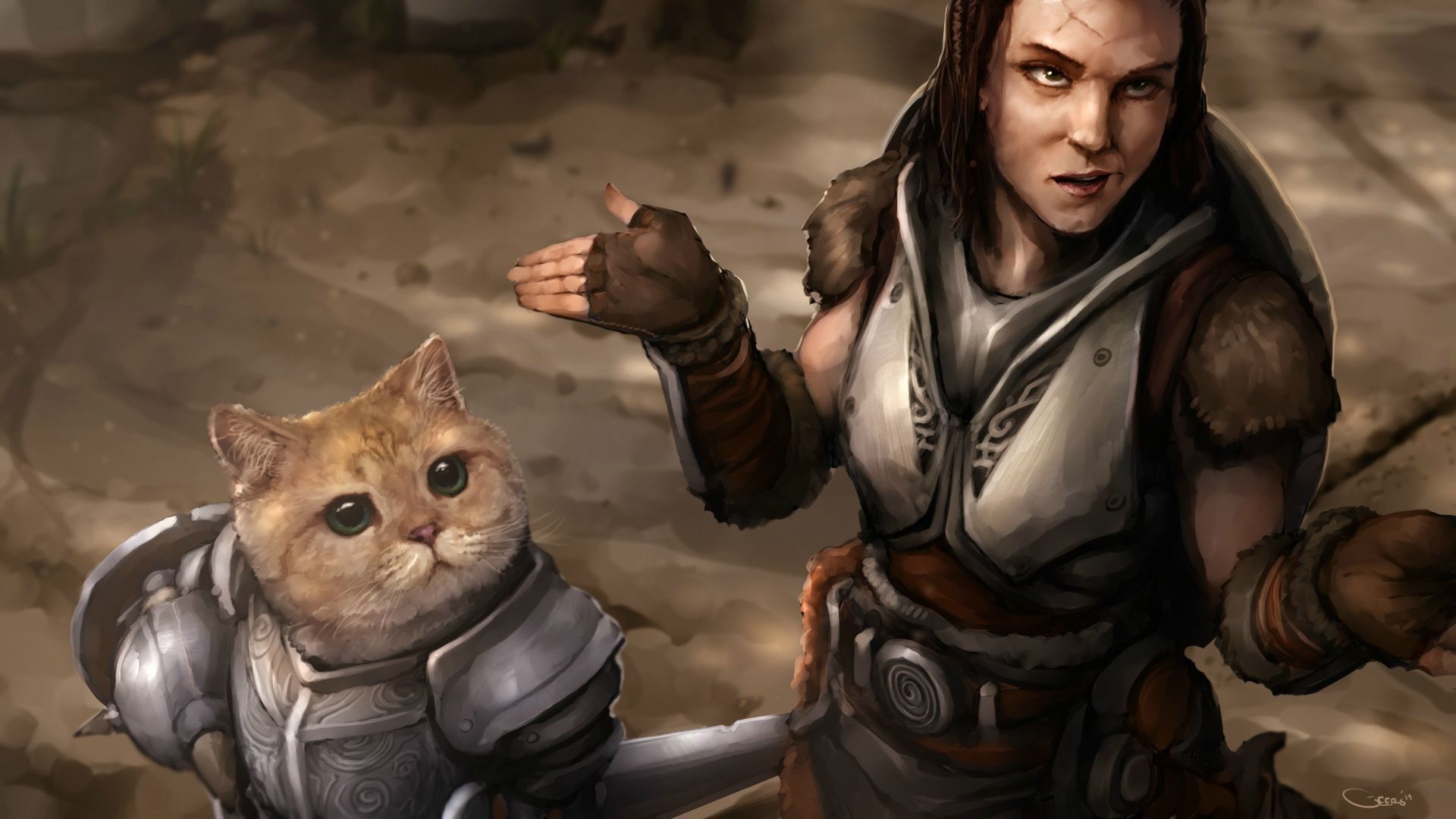 Khajiit Wallpapers - Top Free Khajiit Backgrounds - WallpaperAccess