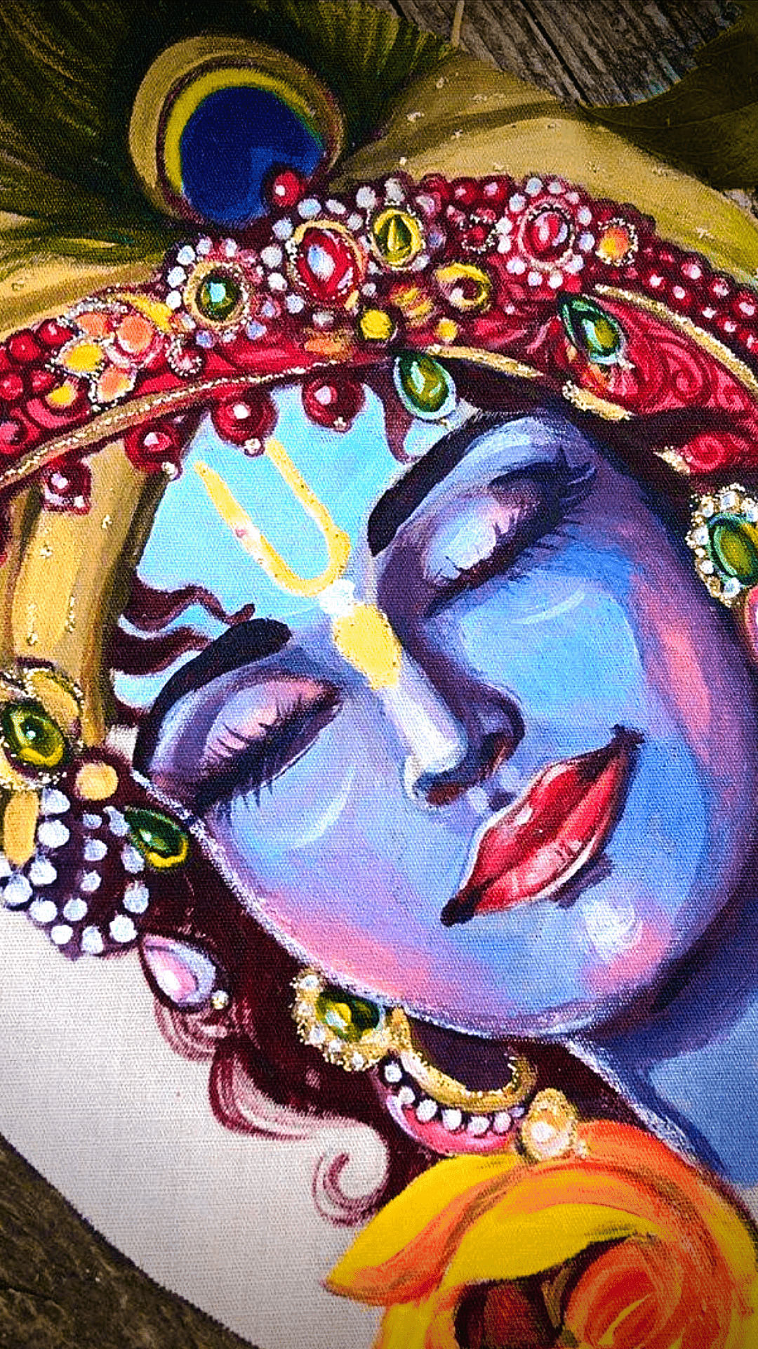 Krishna Abstract Wallpapers - Top Free Krishna Abstract Backgrounds ...