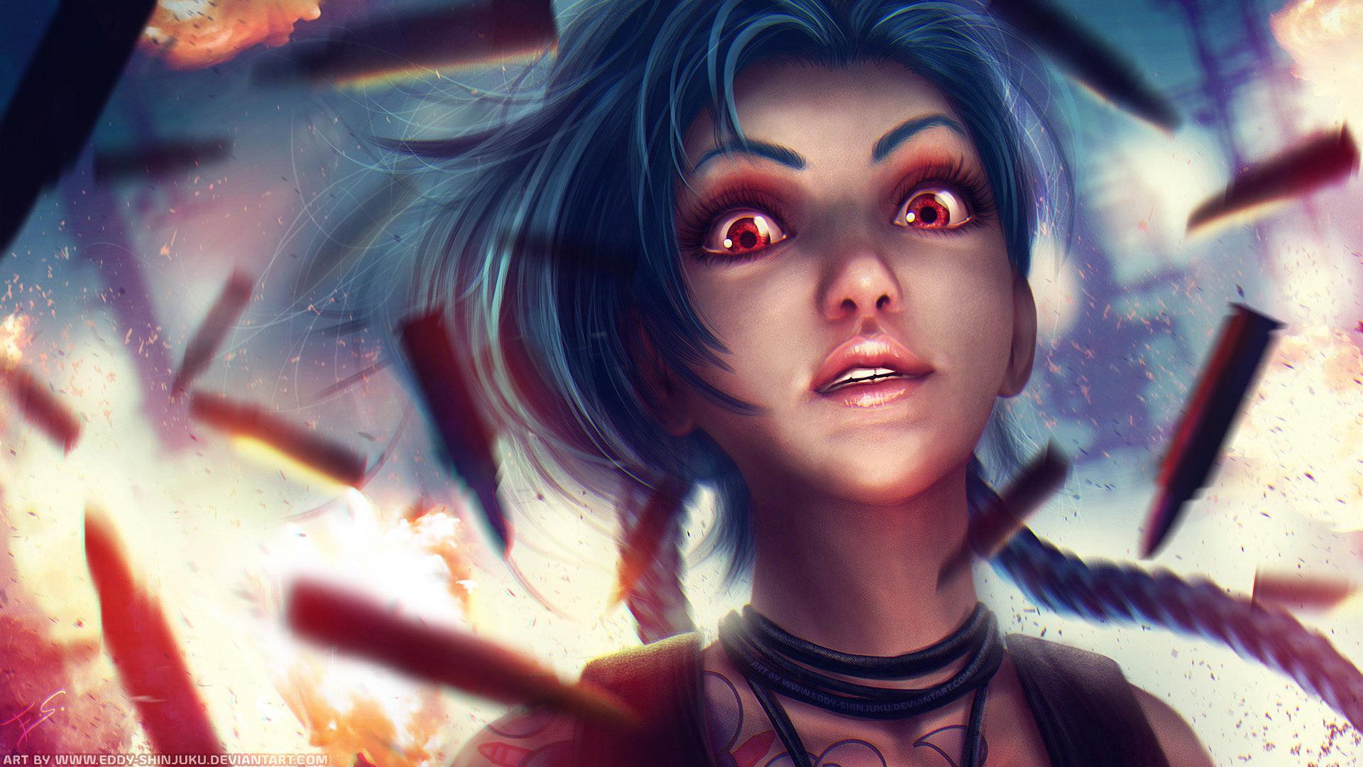 Jinx League of Legends Wallpapers - Top Free Jinx League of Legends ...