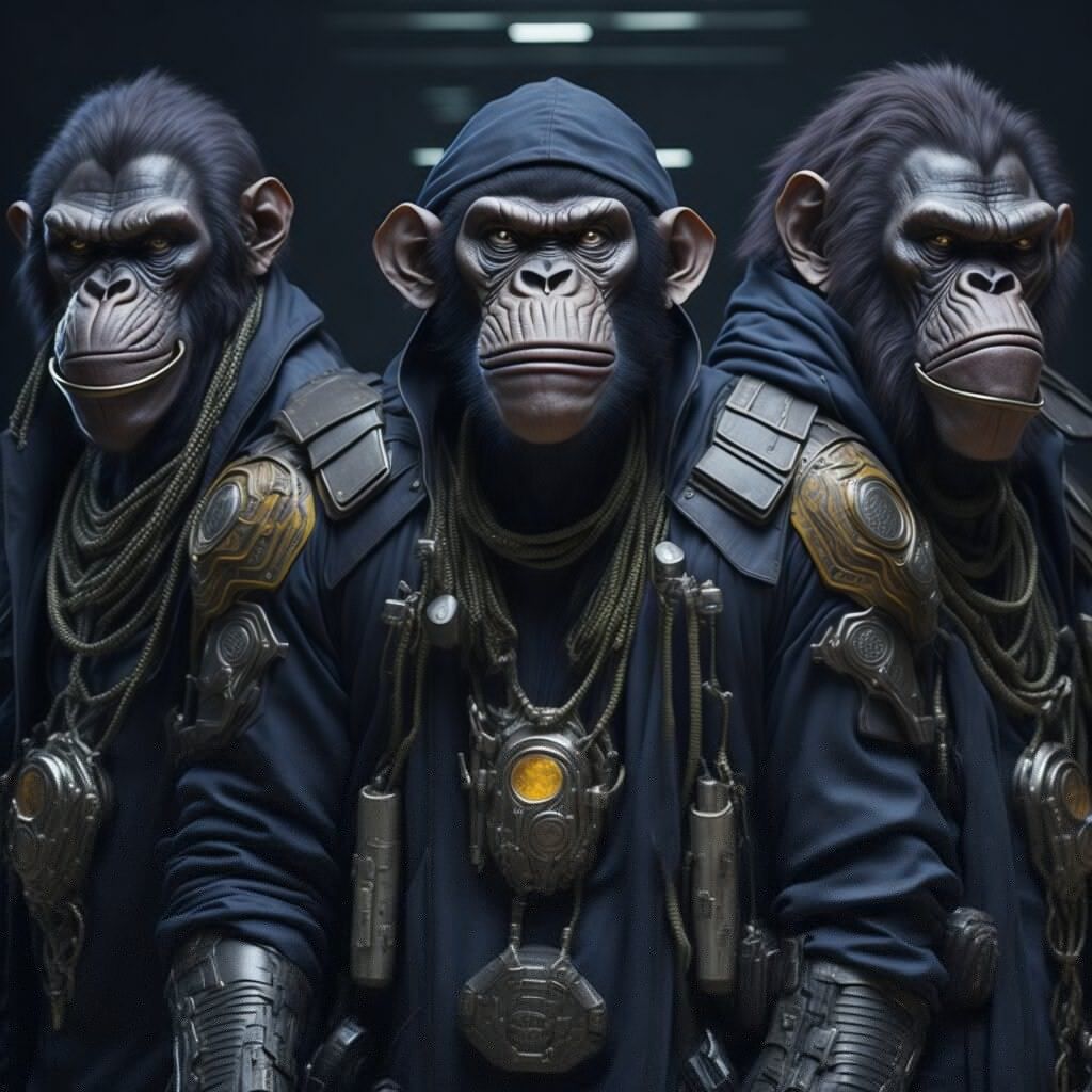 3 Monkeys Wallpapers - Top Free 3 Monkeys Backgrounds - WallpaperAccess