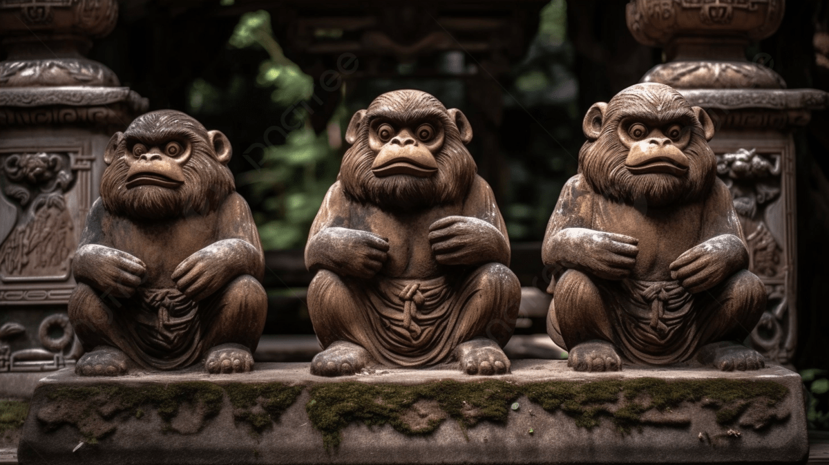3 Monkeys Wallpapers - Top Free 3 Monkeys Backgrounds - WallpaperAccess