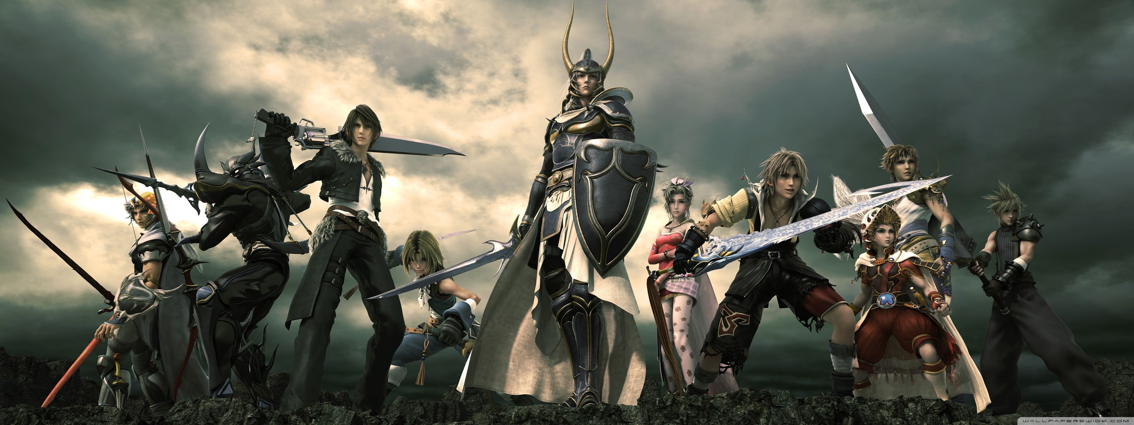 Final Fantasy Dual Monitor Wallpapers - Top Free Final Fantasy Dual ...