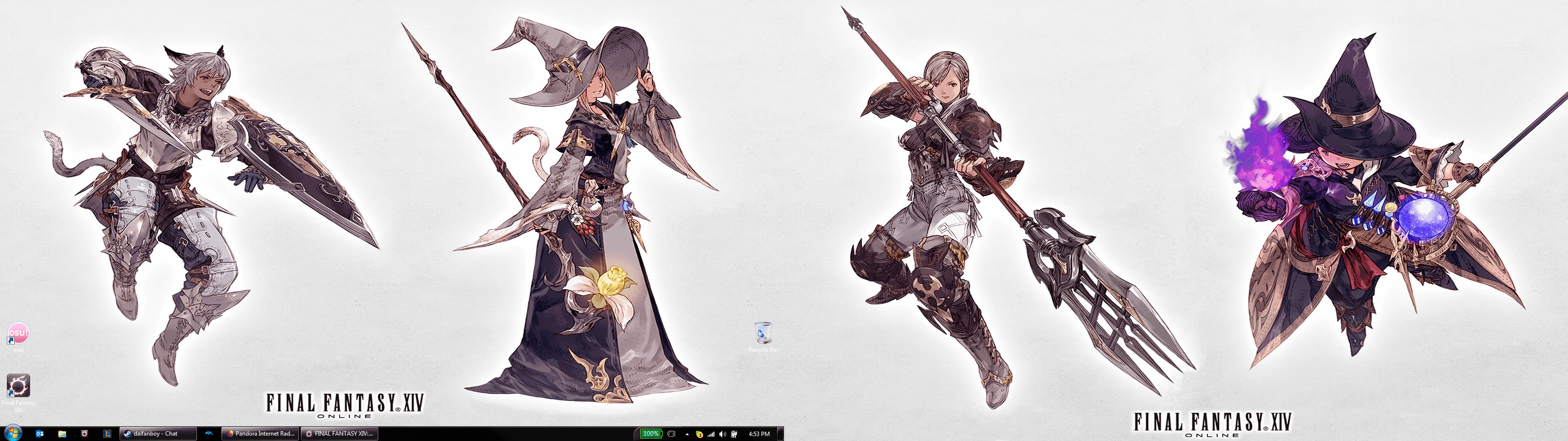 Final Fantasy Dual Monitor Wallpapers - Top Free Final Fantasy Dual ...