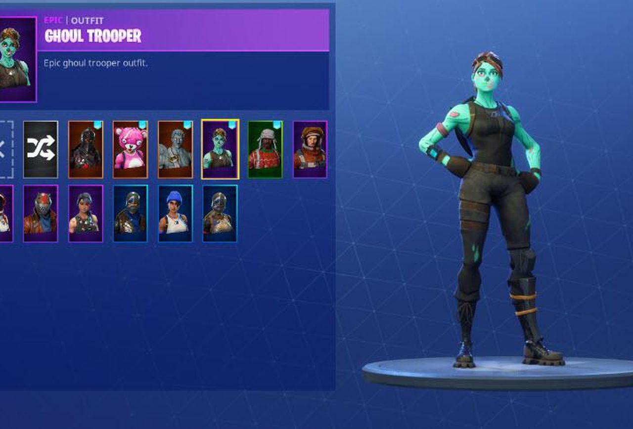 Cool Fortnite Ghoul Trooper Wallpapers - Top Free Cool Fortnite Ghoul ...