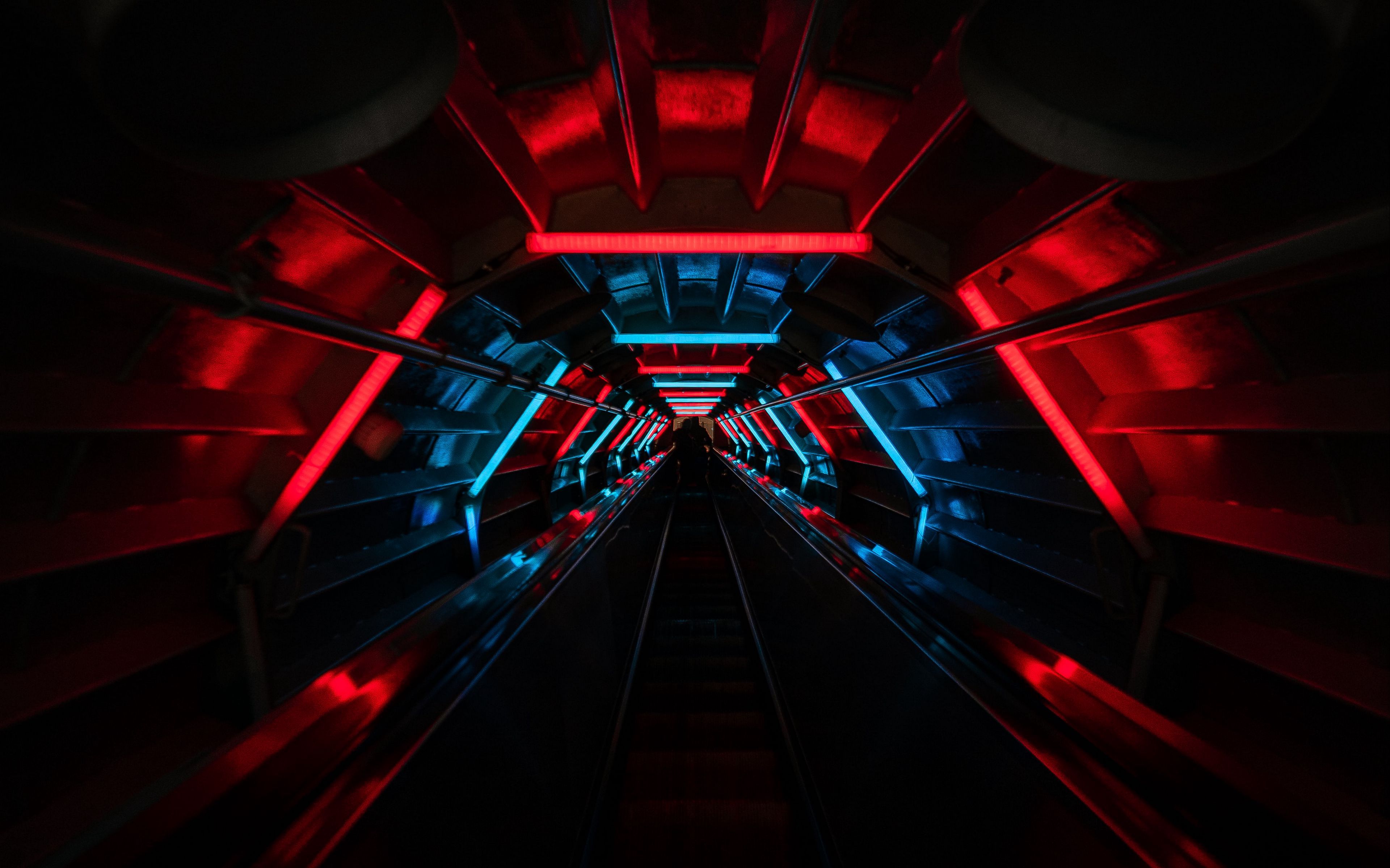 Neon Tunnel Wallpapers - Top Free Neon Tunnel Backgrounds - WallpaperAccess