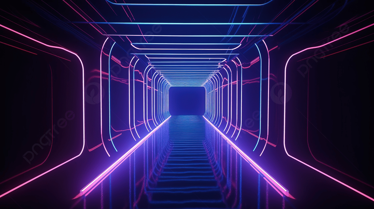 Neon Tunnel Wallpapers - Top Free Neon Tunnel Backgrounds - WallpaperAccess