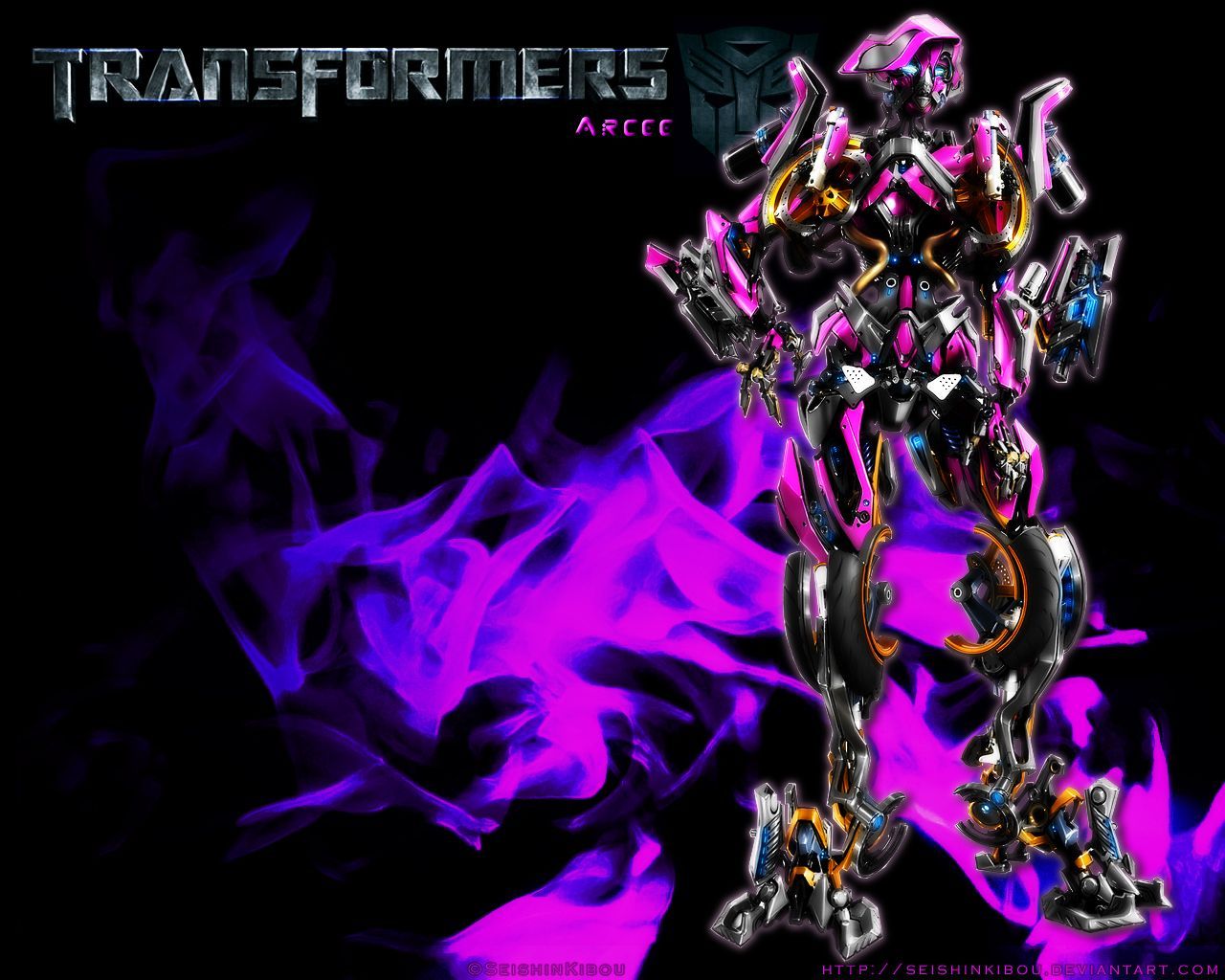 Transformers Prime Arcee Wallpaper