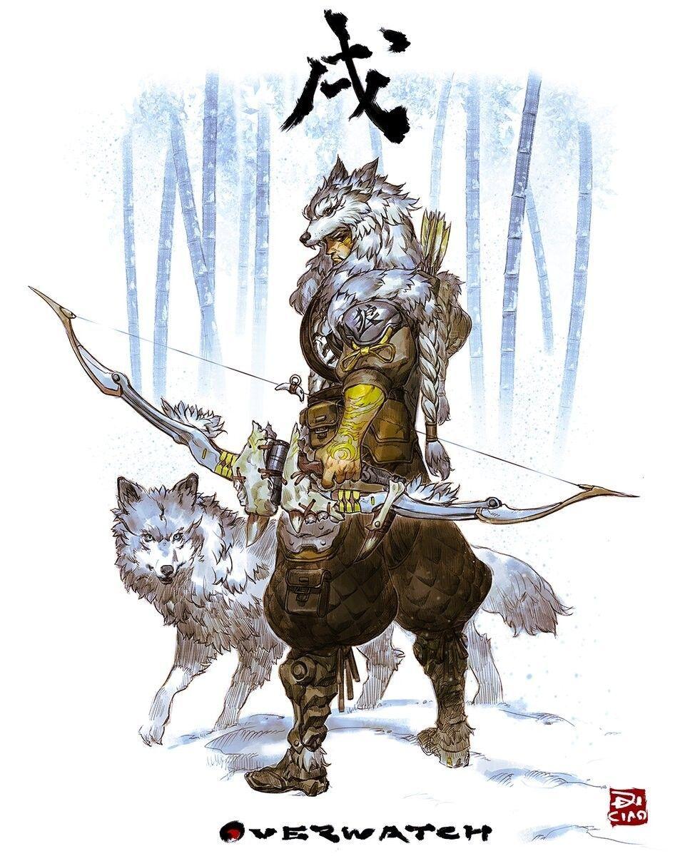 Hanzo Lone Wolf Wallpapers - Top Free Hanzo Lone Wolf Backgrounds ...