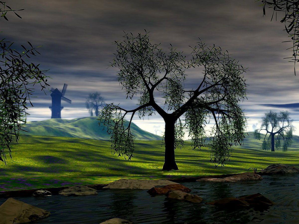 Digital Art Nature Wallpapers - Top Free Digital Art Nature Backgrounds ...