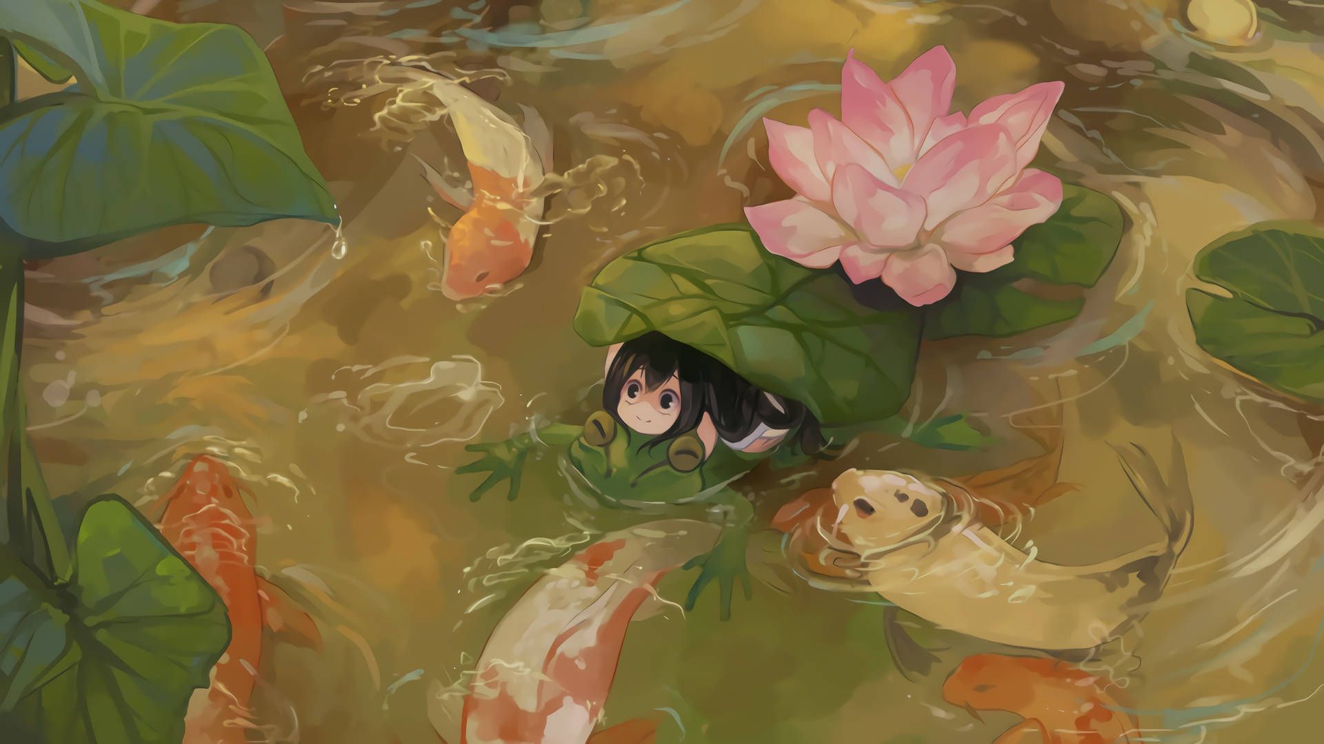 Anime Pond Wallpapers - Top Free Anime Pond Backgrounds - WallpaperAccess