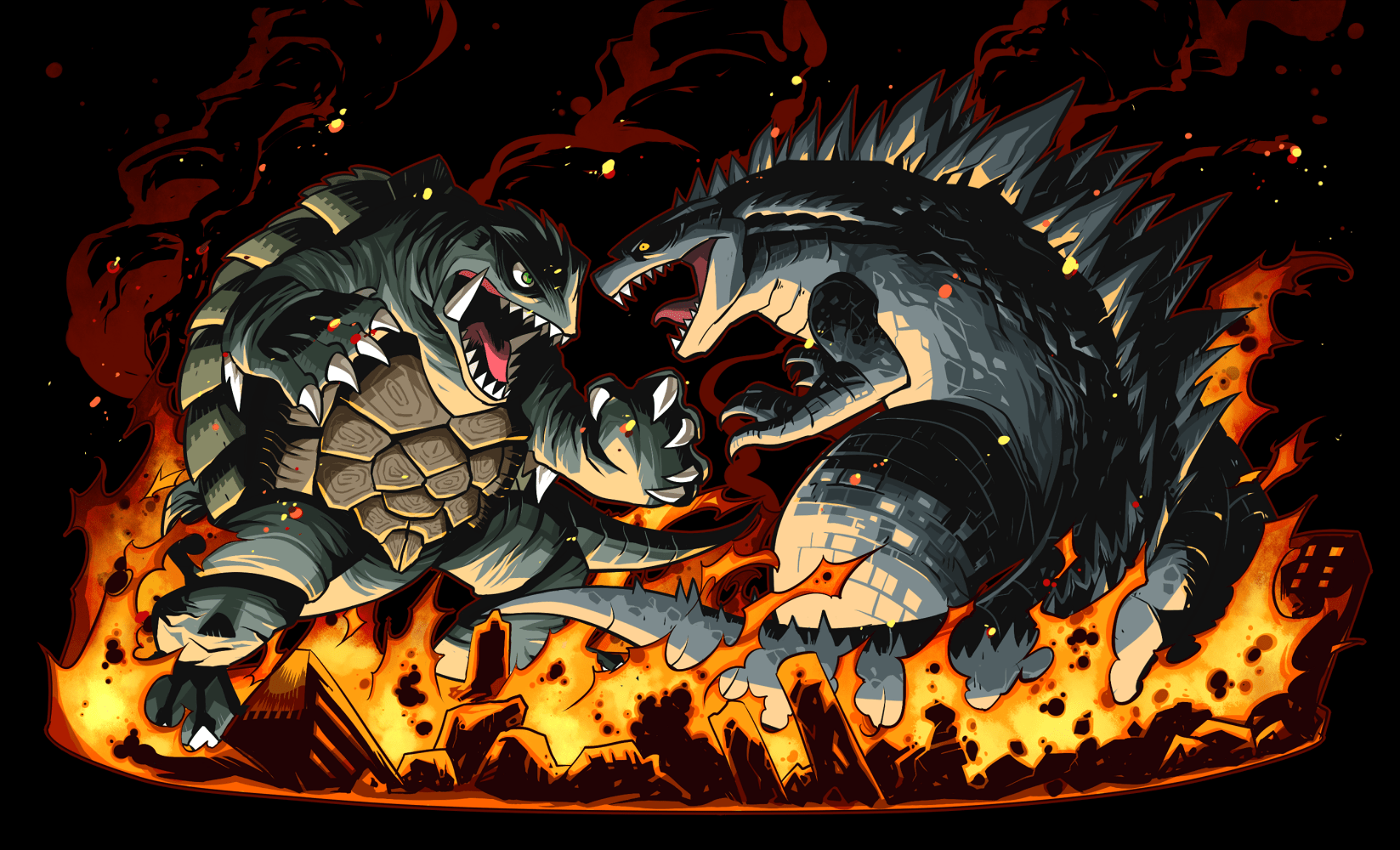 Gamera Wallpapers - Top Free Gamera Backgrounds - WallpaperAccess