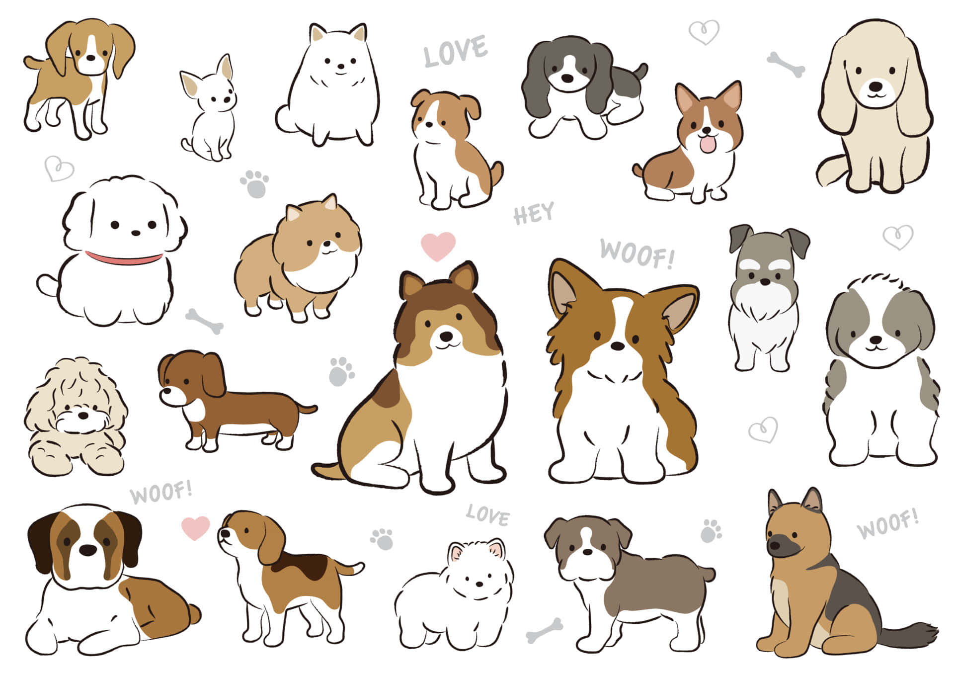 Dog Breeds Wallpapers - Top Free Dog Breeds Backgrounds - WallpaperAccess