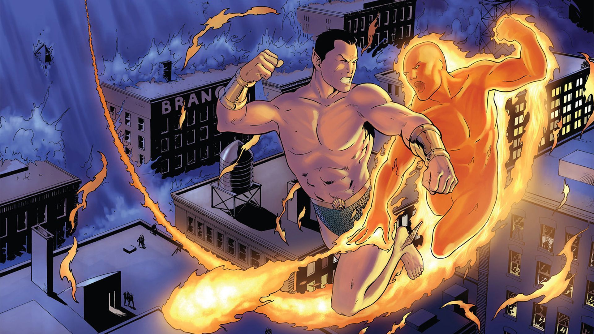 Johnny Storm Wallpapers Top Free Johnny Storm Backgrounds Wallpaperaccess