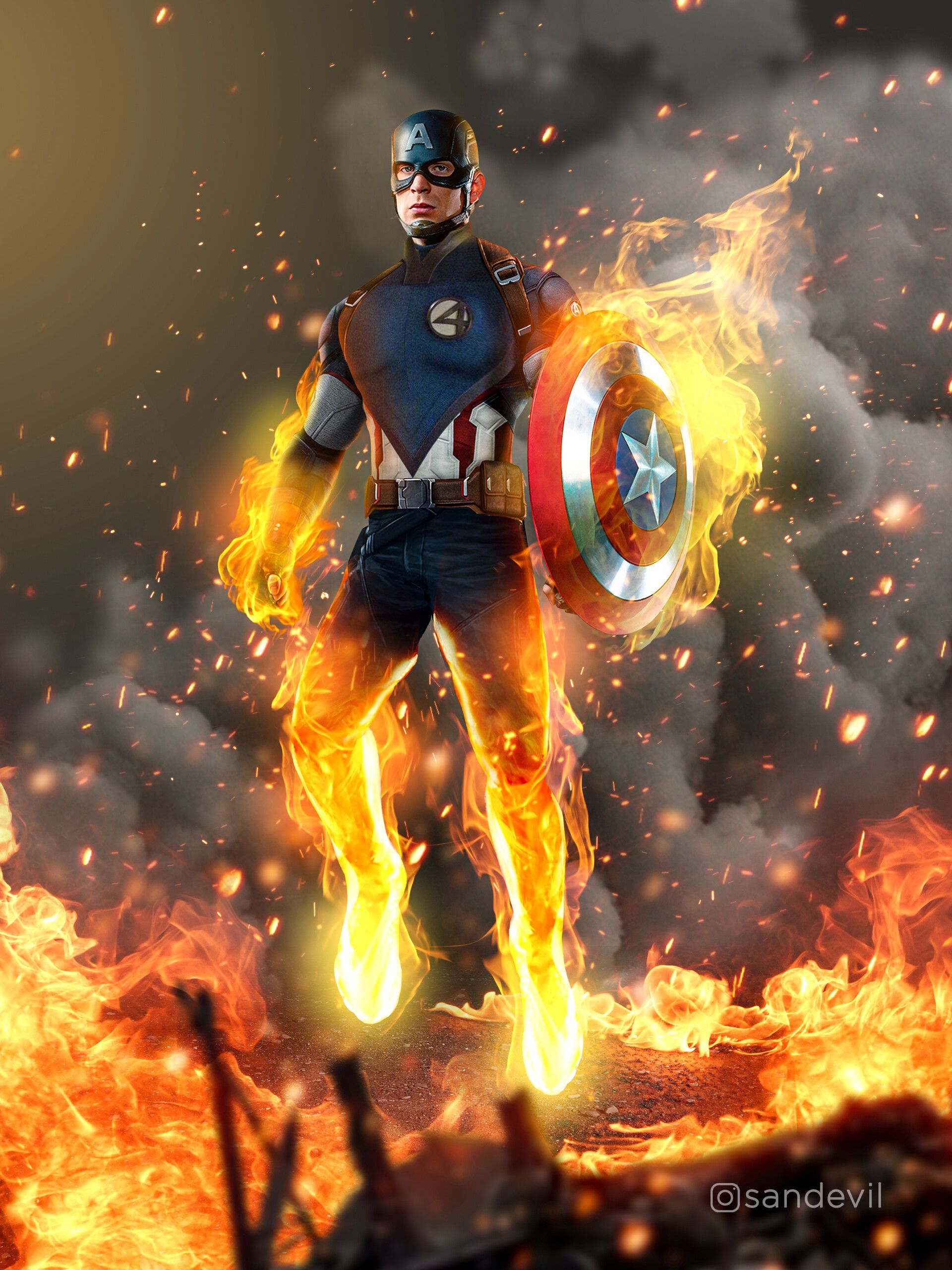 Johnny Storm Wallpapers - Top Free Johnny Storm Backgrounds ...