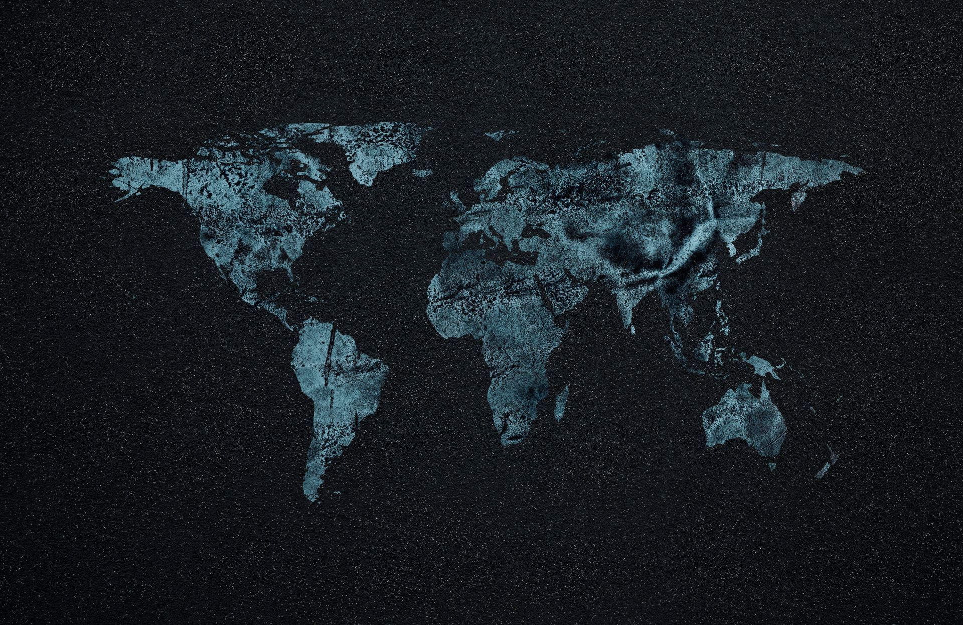 Blue World Map Wallpapers - Top Free Blue World Map Backgrounds ...