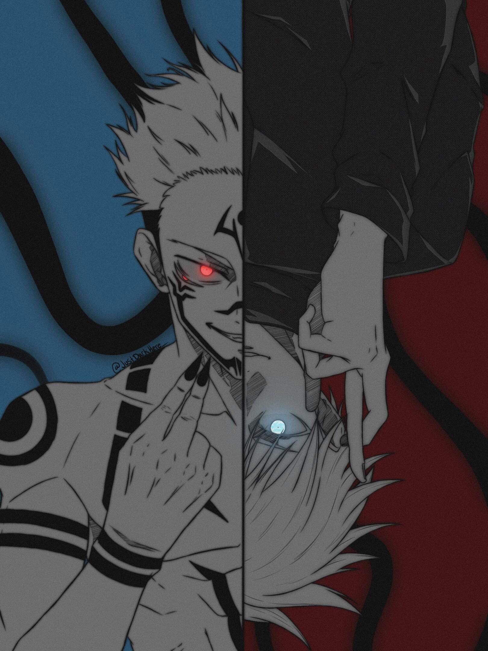 Gojo and Sukuna Wallpapers - Top Free Gojo and Sukuna Backgrounds ...