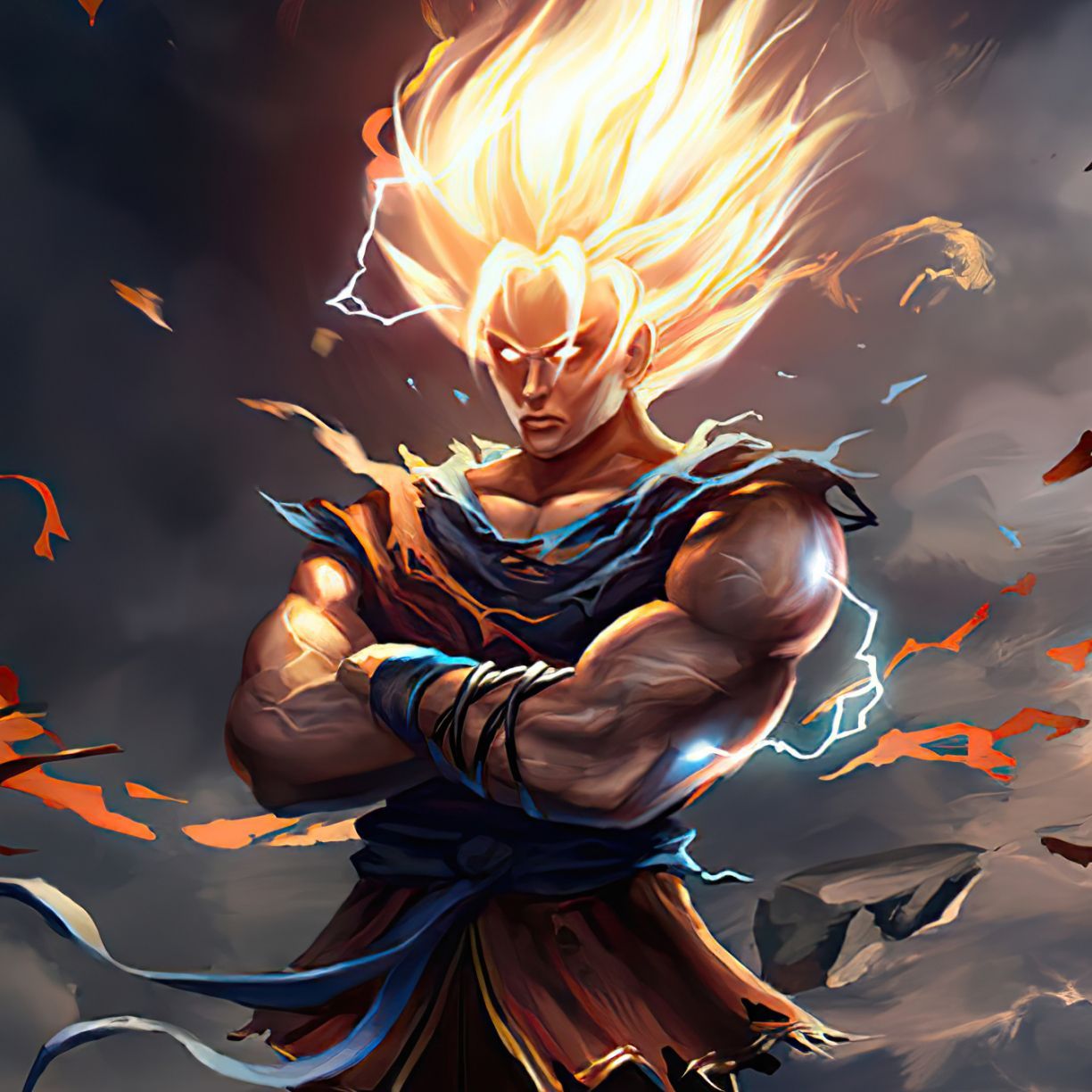 Goku Portrait Wallpapers - Top Free Goku Portrait Backgrounds ...