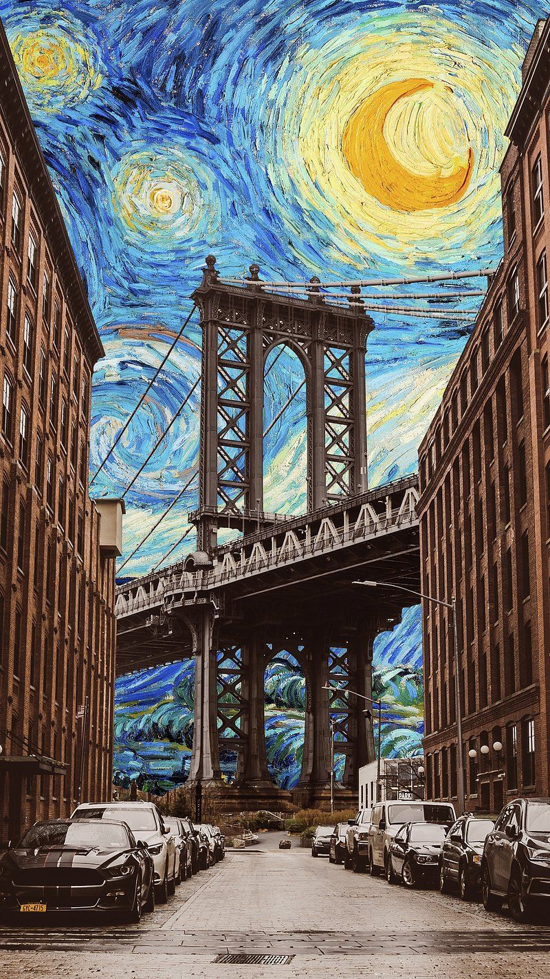 New York Painting Wallpapers - Top Free New York Painting Backgrounds ...