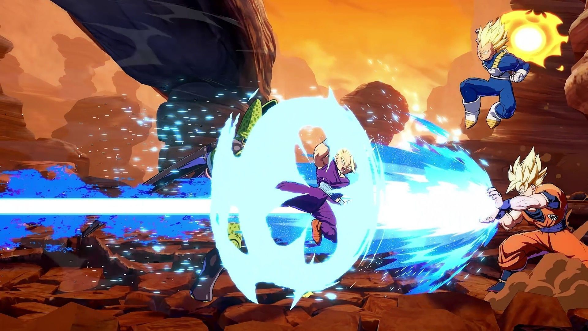 Gohan Vs Cell Wallpapers - Top Free Gohan Vs Cell Backgrounds ...