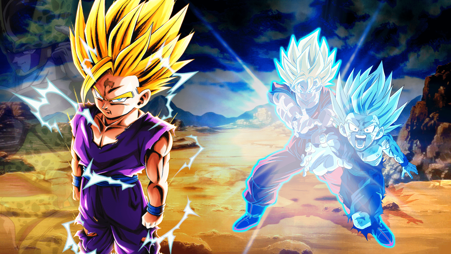 Gohan Vs Cell Wallpapers - Top Free Gohan Vs Cell Backgrounds ...