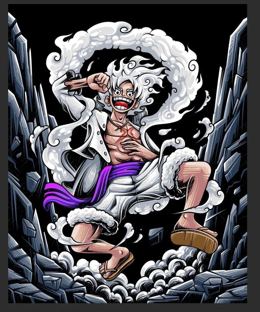 Luffy Sun God Nika Wallpapers - Top Free Luffy Sun God Nika Backgrounds ...