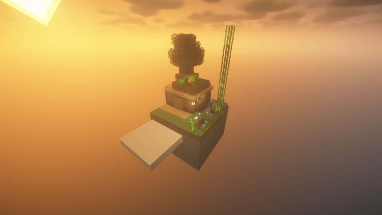 Minecraft Skyblock Wallpapers - Top Free Minecraft Skyblock Backgrounds ...