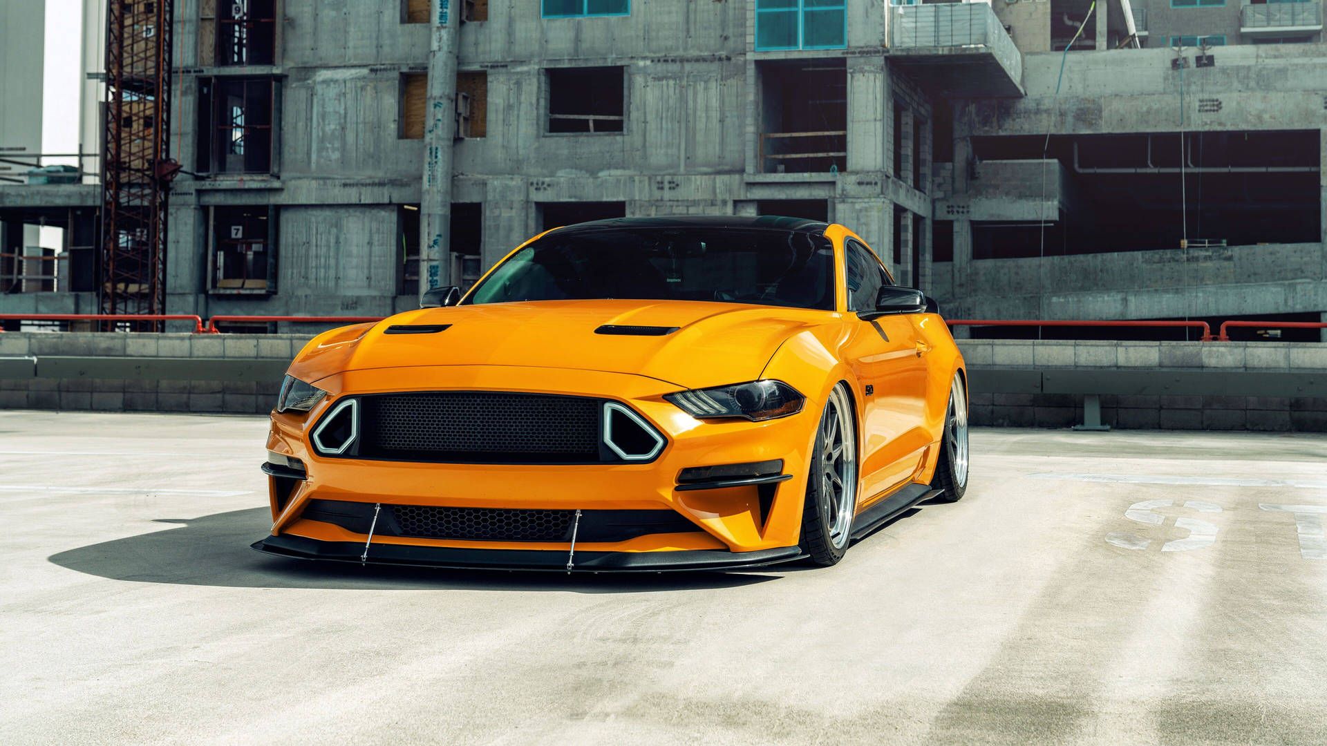 Yellow Mustang Wallpapers - Top Free Yellow Mustang Backgrounds ...