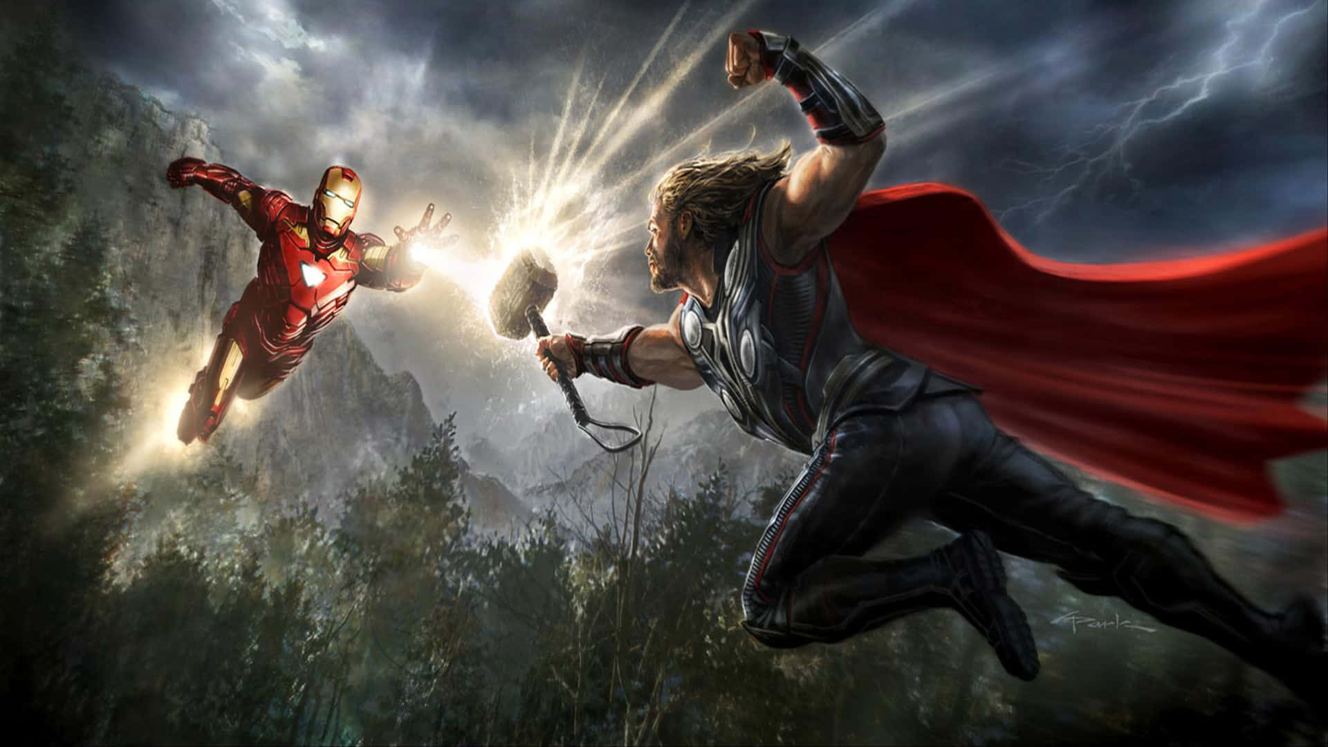 Iron Man Fight Wallpapers - Top Free Iron Man Fight Backgrounds ...