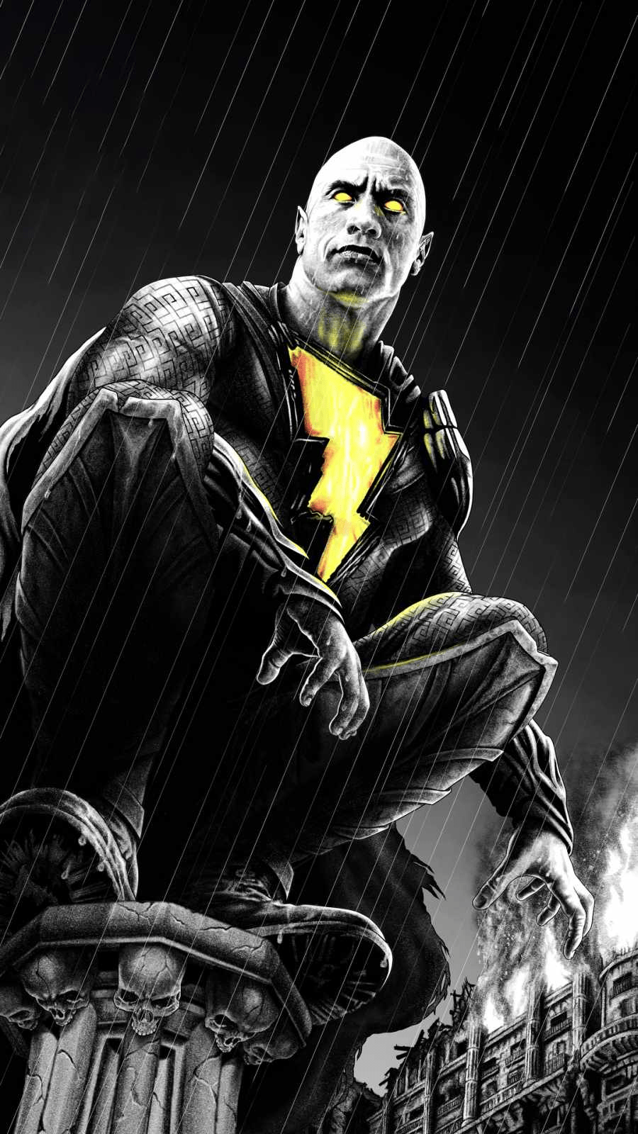 Black Adam Logo Wallpapers - Top Free Black Adam Logo Backgrounds ...
